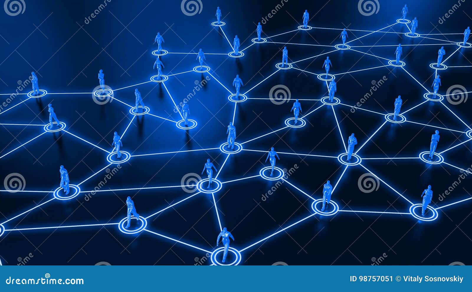3D Rendering with Social Communication and Network Stock Illustration ...