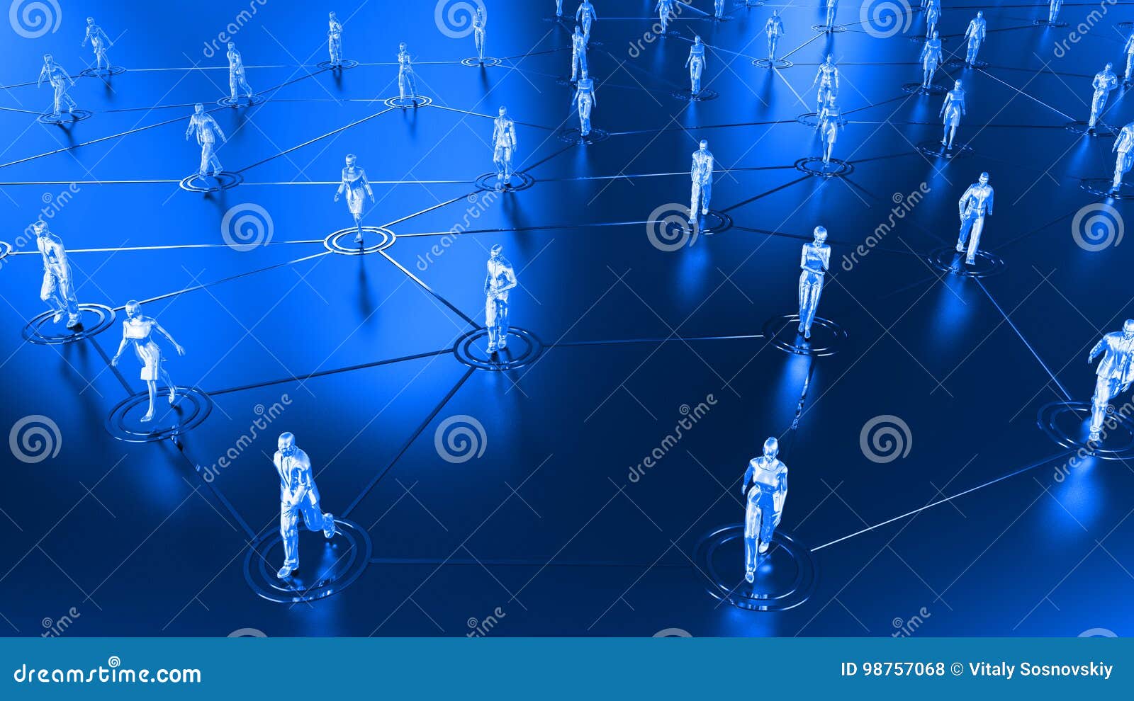3D Rendering with Social Communication and Network Stock Illustration ...