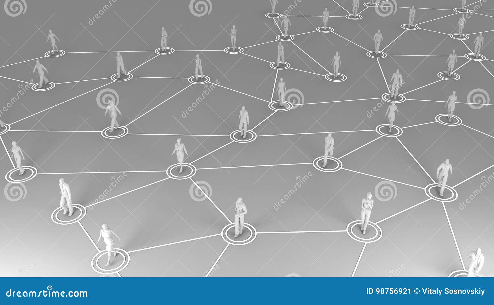 3D Rendering with Social Communication and Network Stock Illustration ...