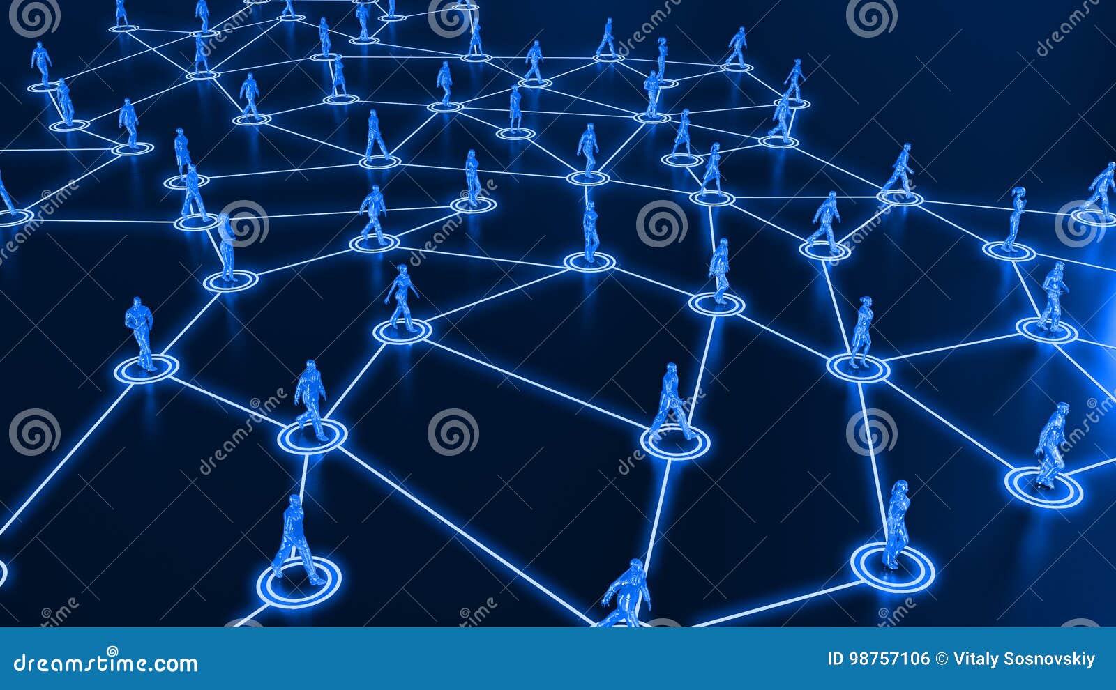 3D Rendering with Social Communication and Network Stock Illustration ...