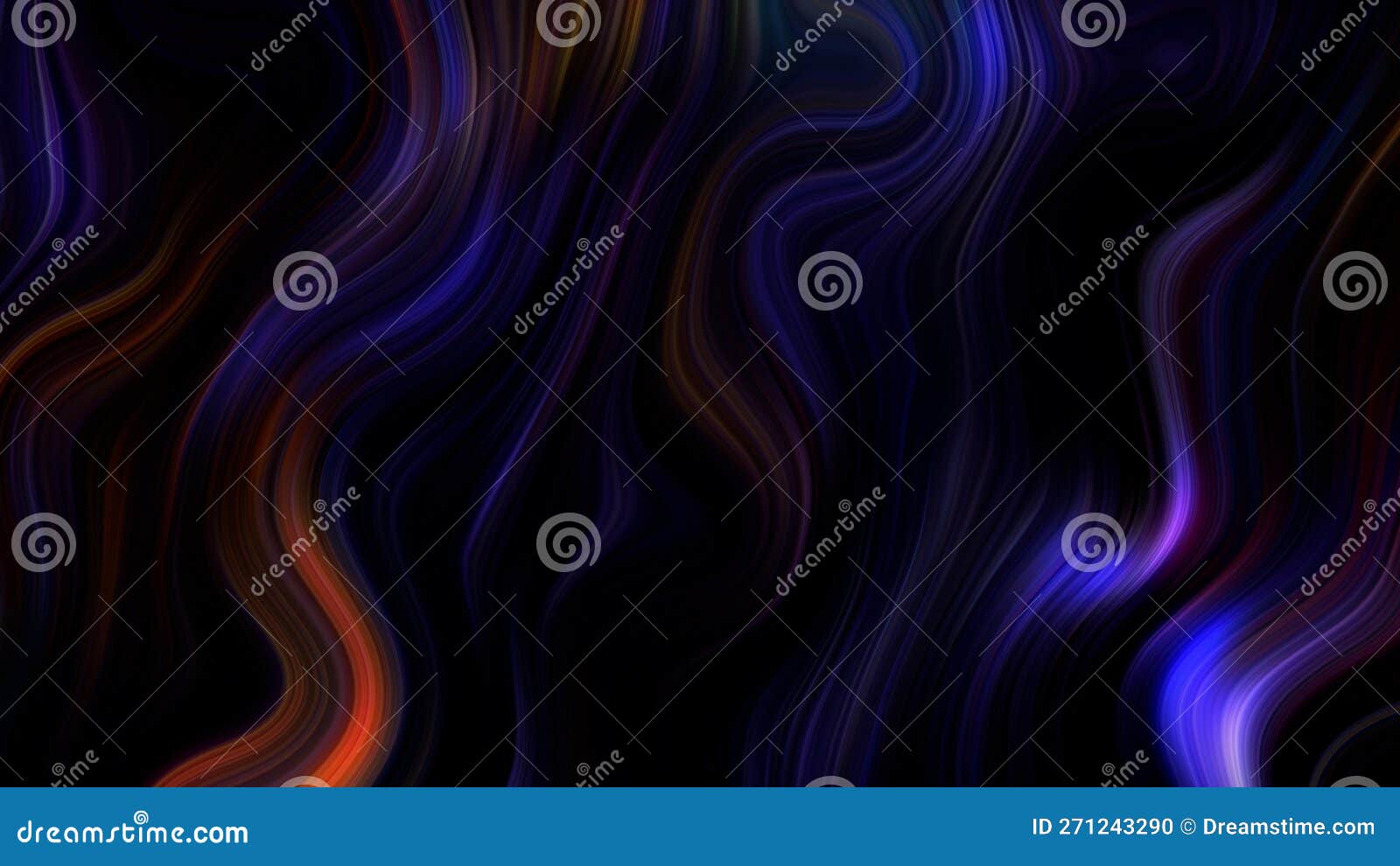 Liquid Neon Wave Border. Creative Abstract Frame. Design Element ...