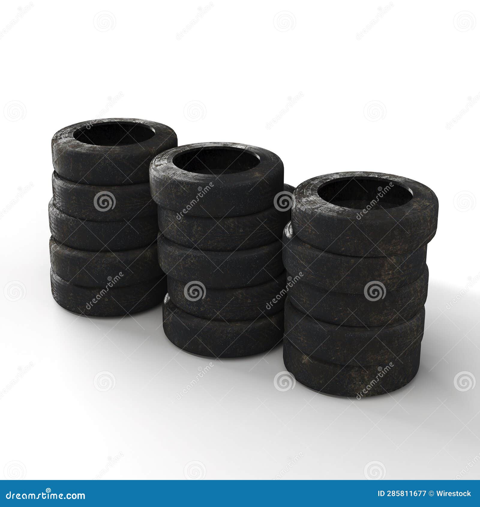 Set Of Stacked Tiers Isolated On Transparent Background Royalty-Free ...