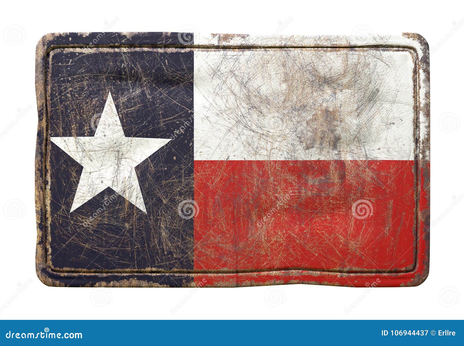 Old Texas State flag stock illustration. Illustration of emblem - 106944437