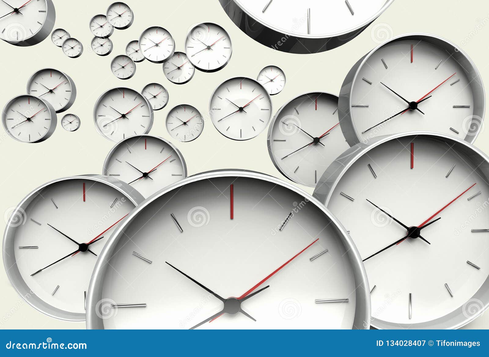 Many Clocks Royalty-Free Stock Photography | CartoonDealer.com #12036509