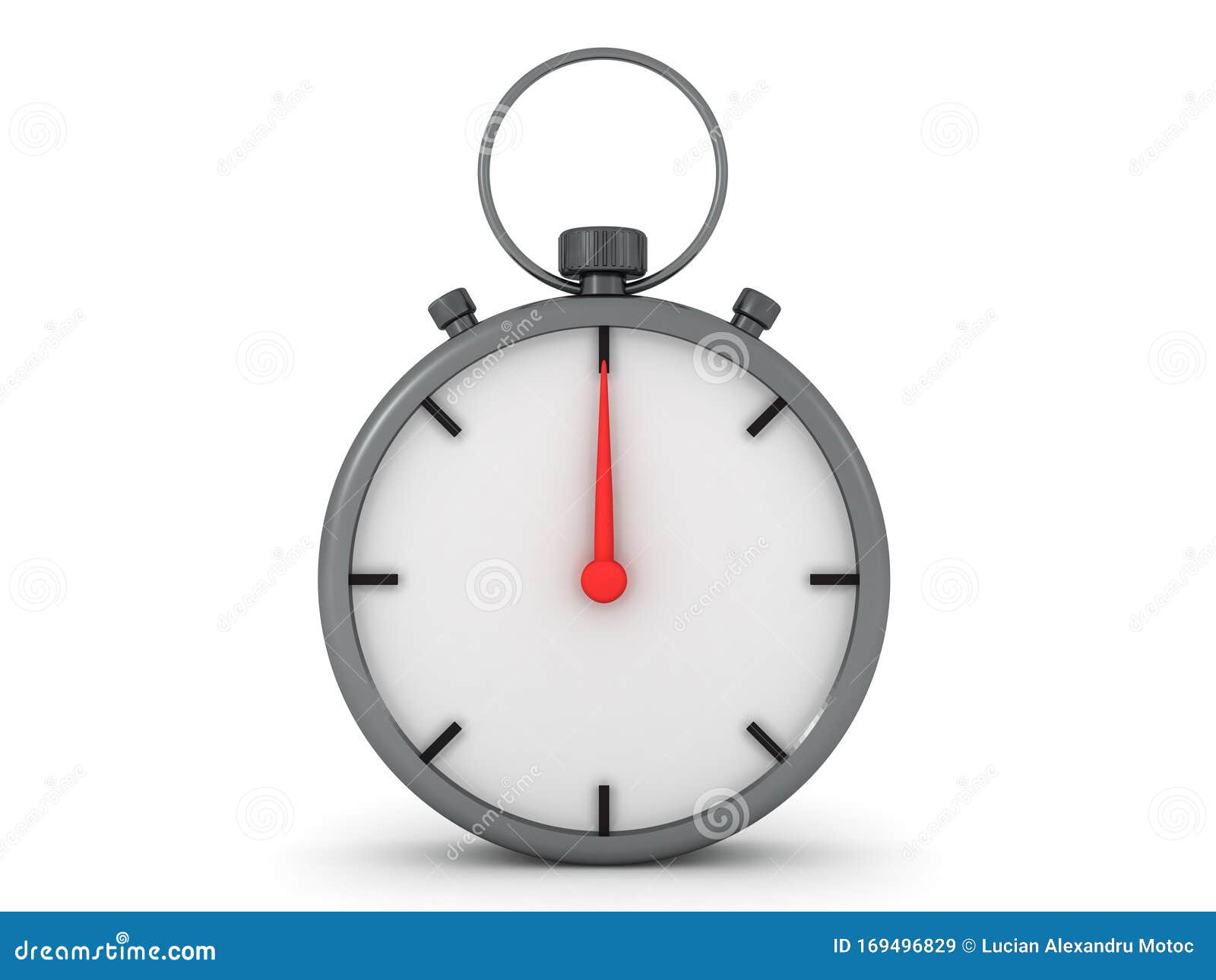 3D Rendering of Timer Stopwatch Stock Illustration - Illustration of ...