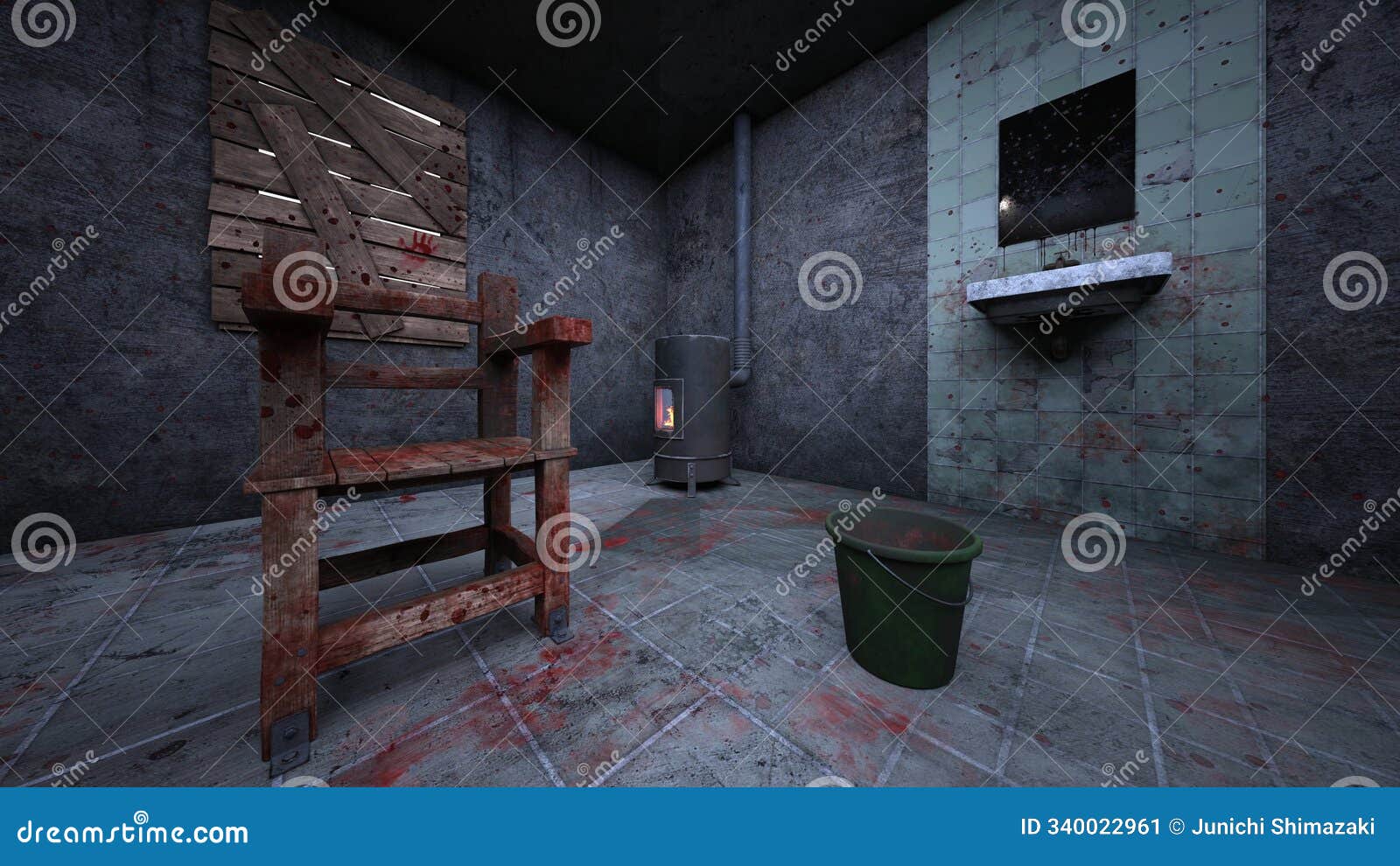 3D Rendering Of The Torture Chamber Stock Photography | CartoonDealer.com #340022948