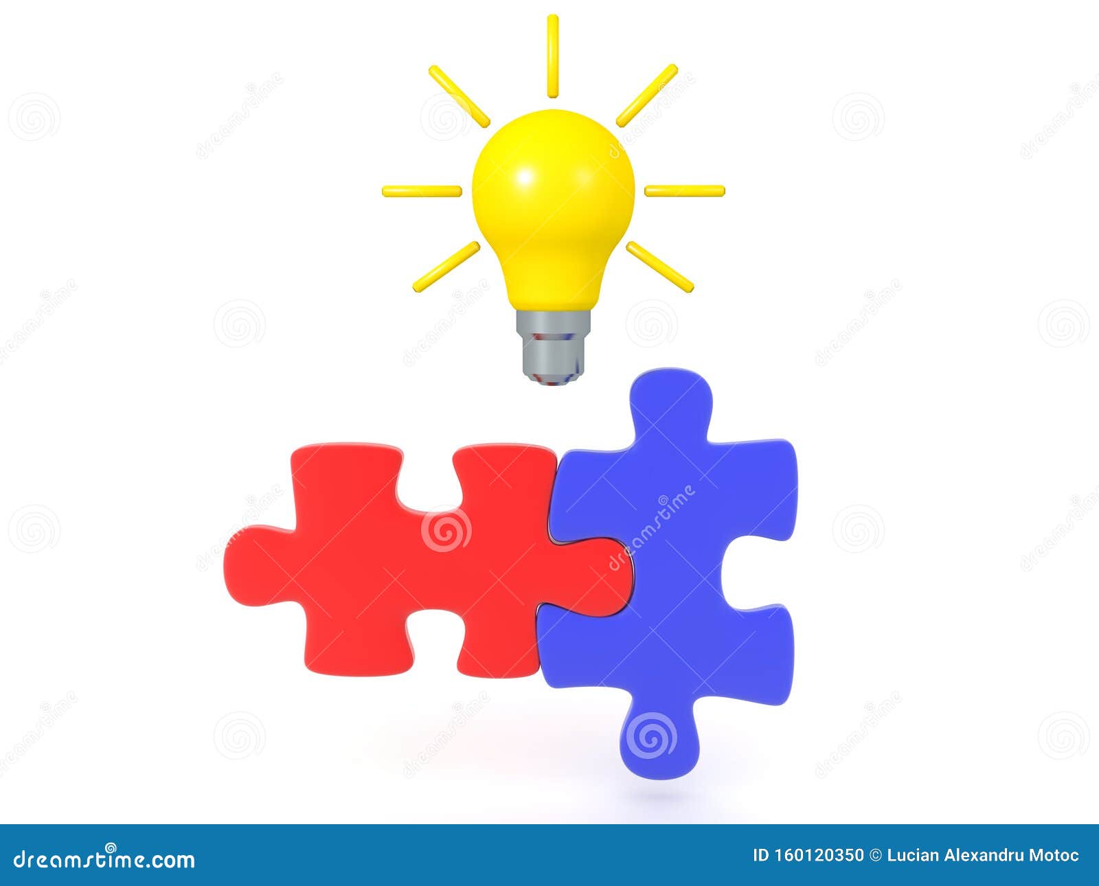 Matching Puzzle Pieces, Complement Metaphor Stock Photography ...