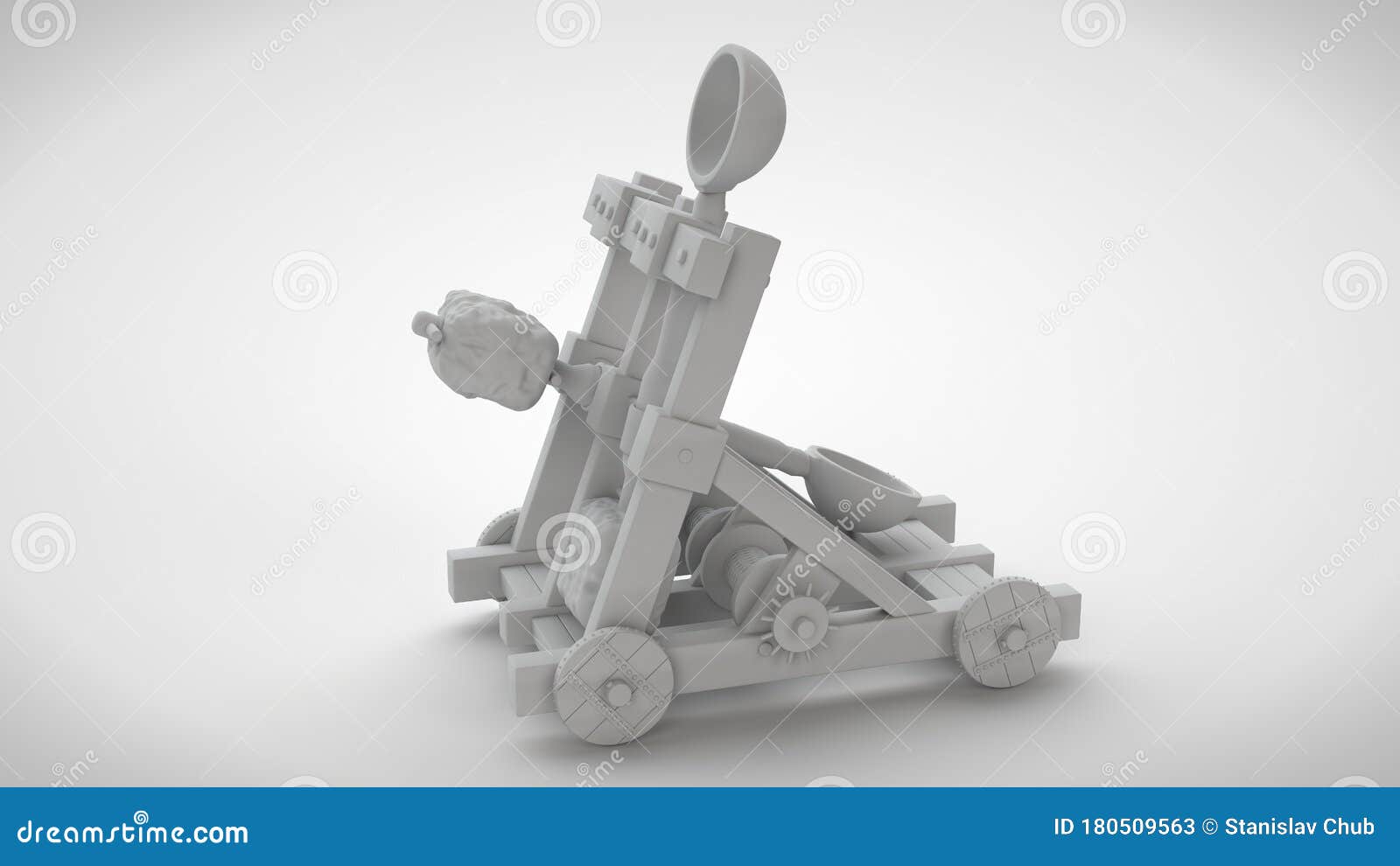 Ancient Artillery Gun Vector Illustration | CartoonDealer.com #71518100