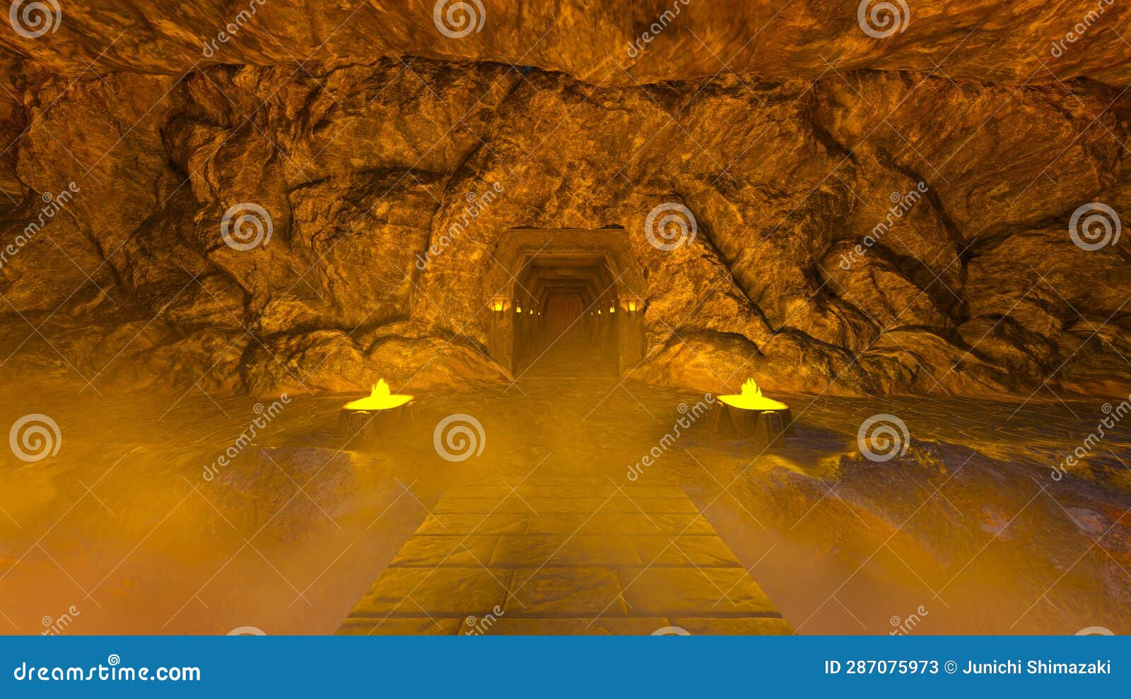 Underground Temple Royalty-Free Stock Image | CartoonDealer.com #105505192