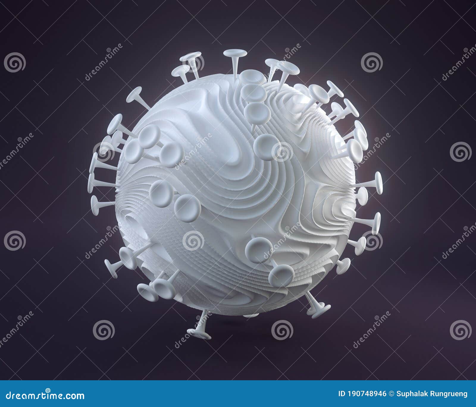 3d rendering of virus stock illustration. Illustration of health ...