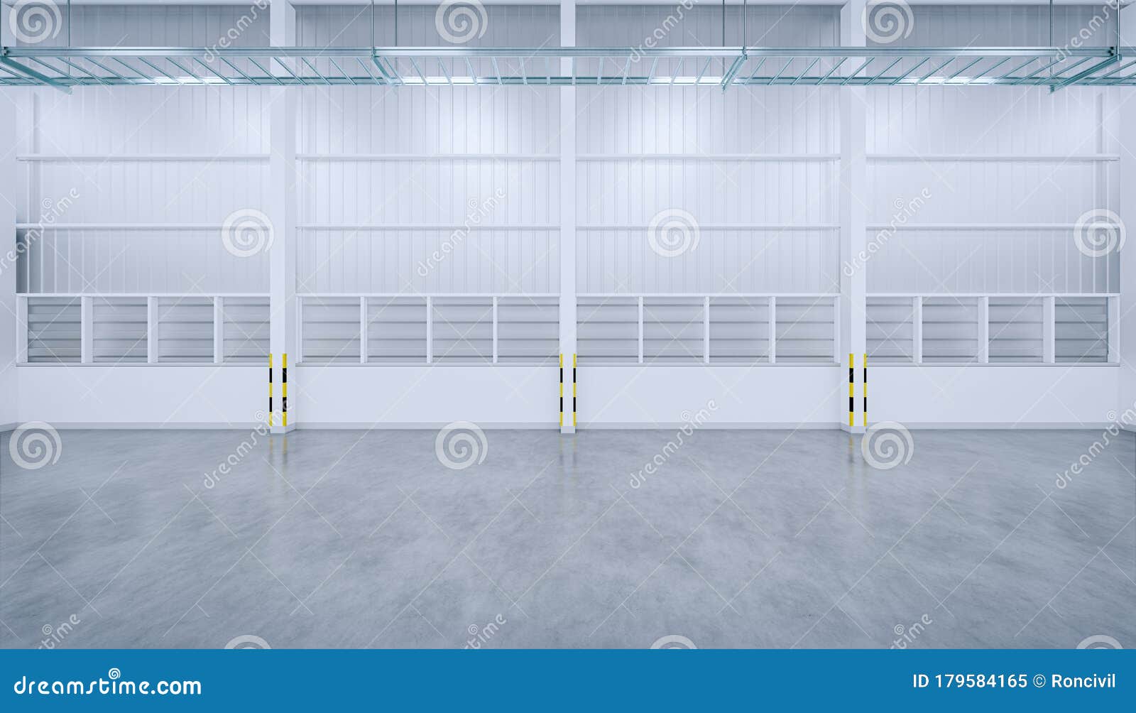 3d rendering warehouse stock illustration. Illustration of concept ...