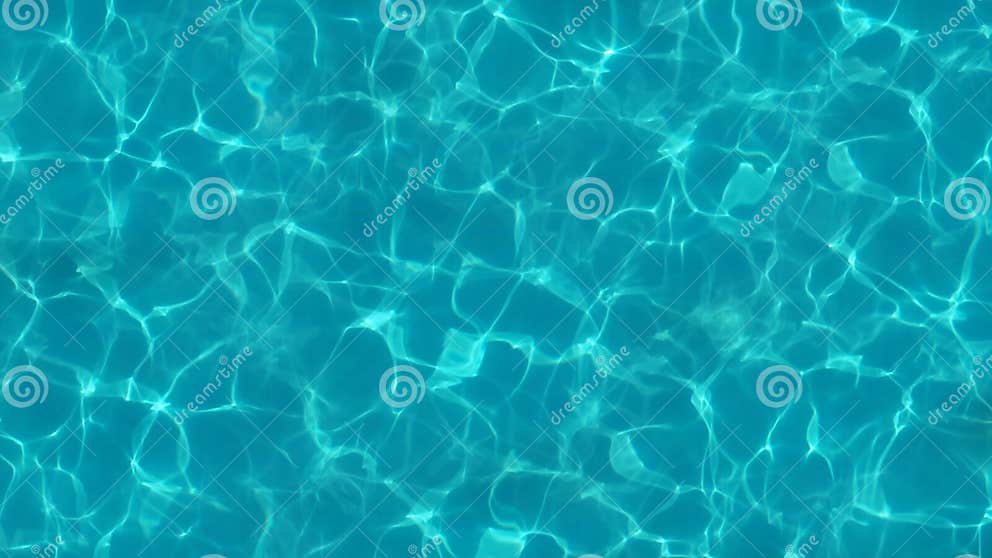 3d Rendering Water Caustics. Texture of the Water Surface Stock Photo ...