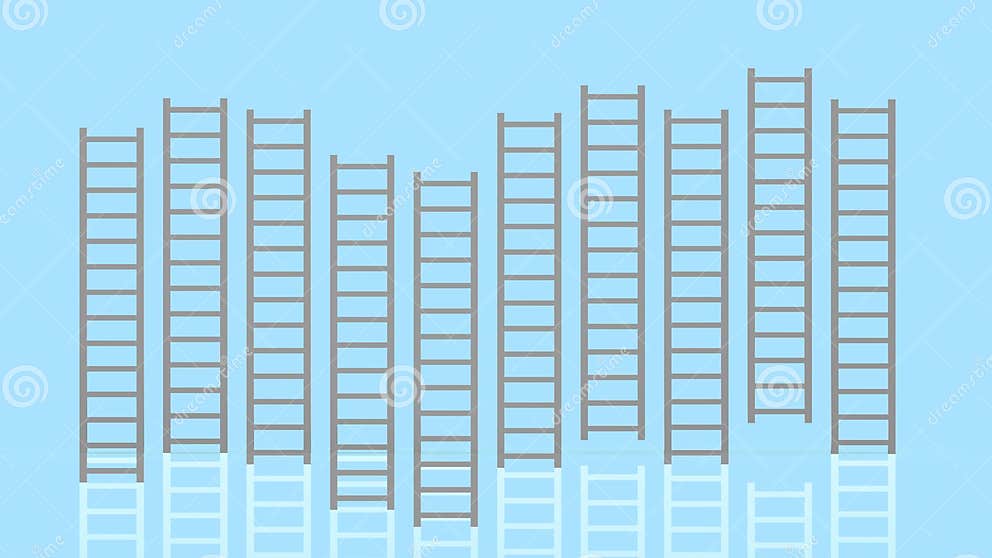 3d Rendering of Way To the Target Stock Illustration - Illustration of ...