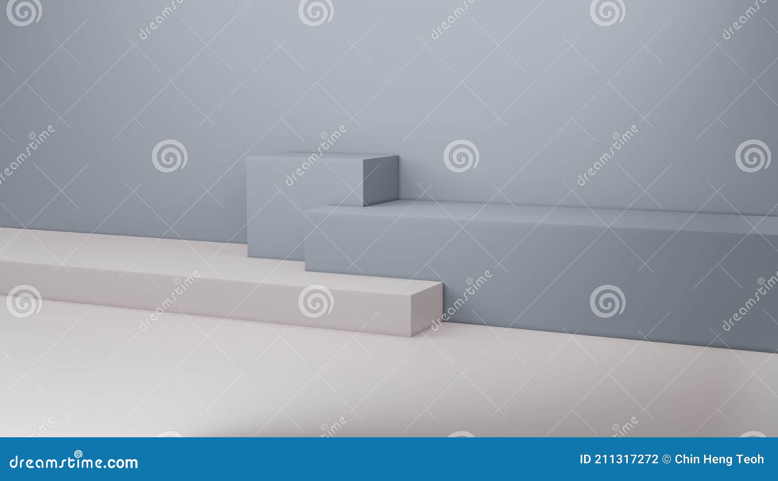 3D Rendering of White and Grey Booth Background Wall, Exhibition Stand ...