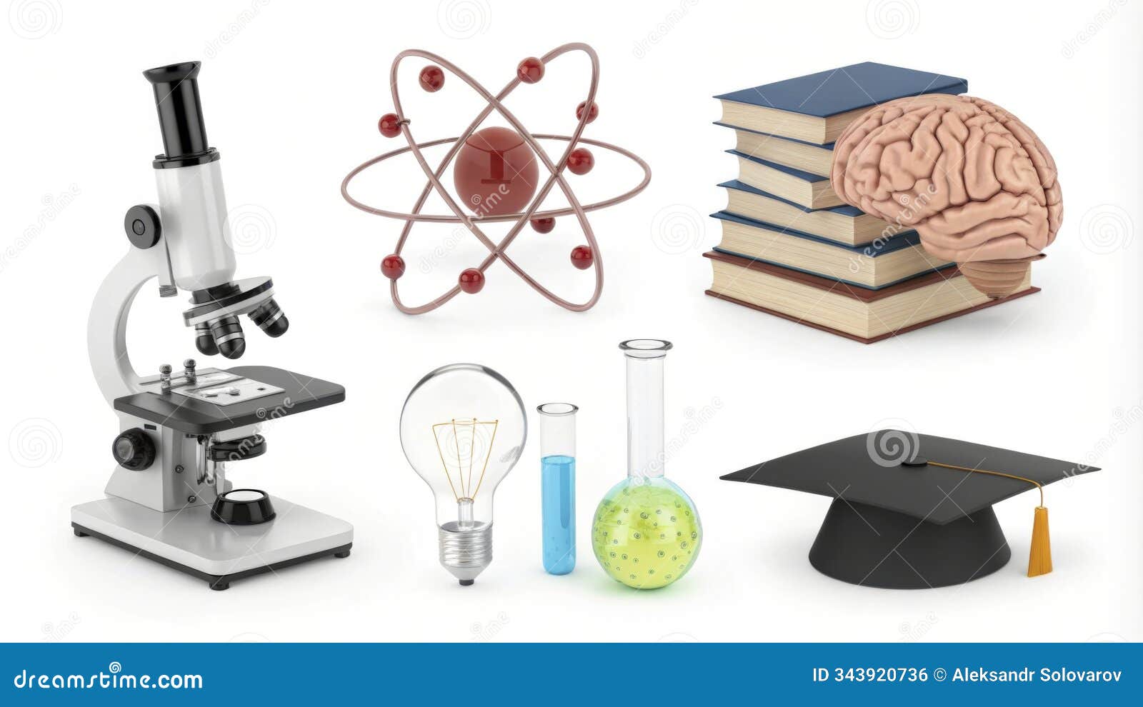 3d Renderings of Diverse Educational and Scientific Objects ...