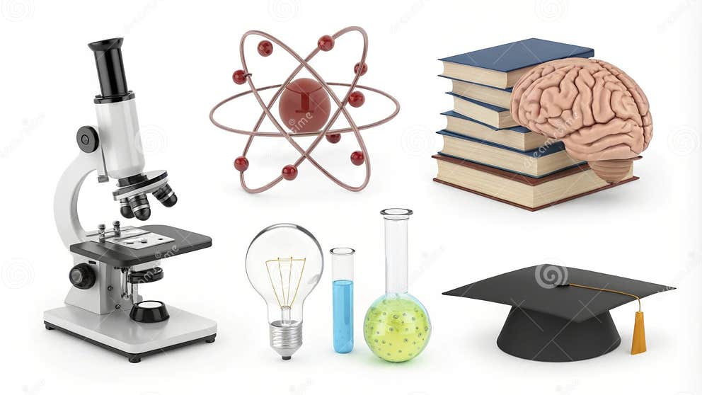 3d Renderings of Diverse Educational and Scientific Objects ...