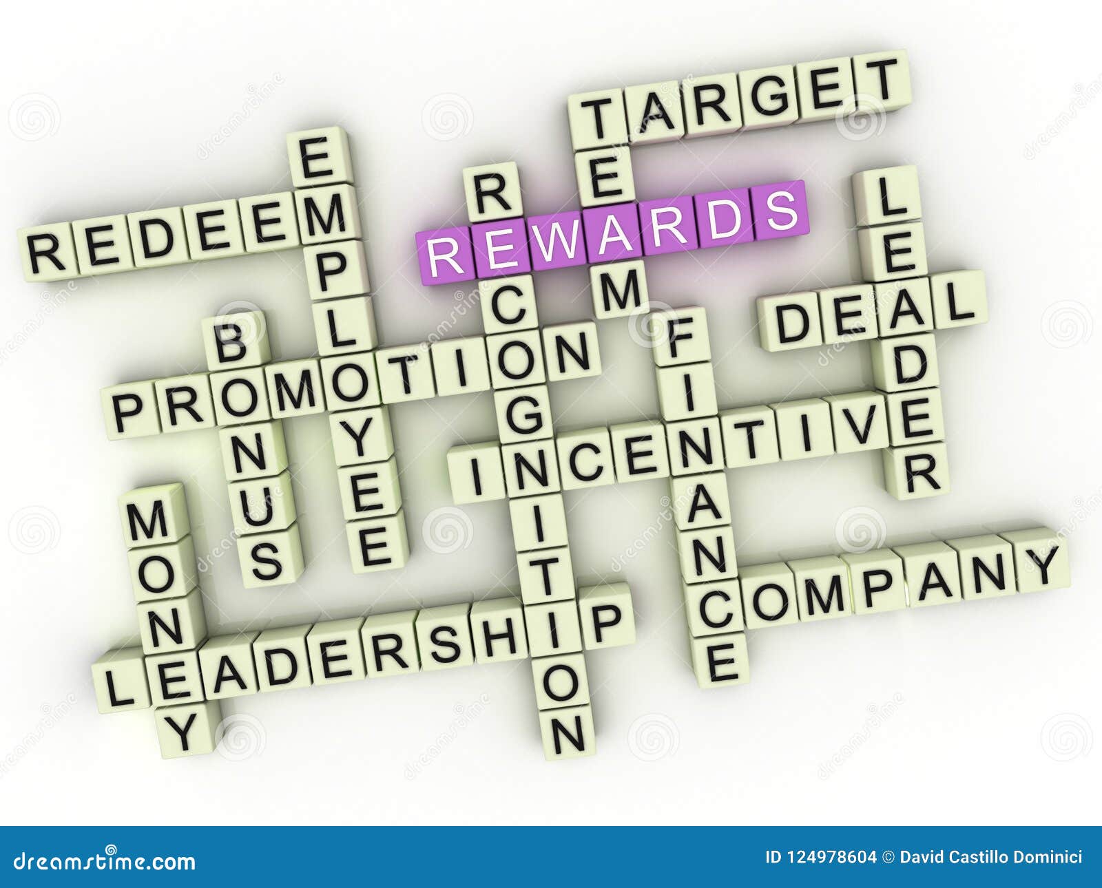 3d Rewards. Business Concept Illustration Stock Illustration ...