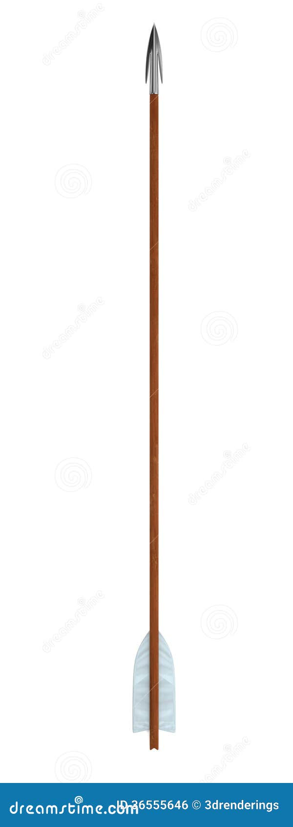 3d rinden de flecha stock de ilustración. Ilustración de arma - 36555646