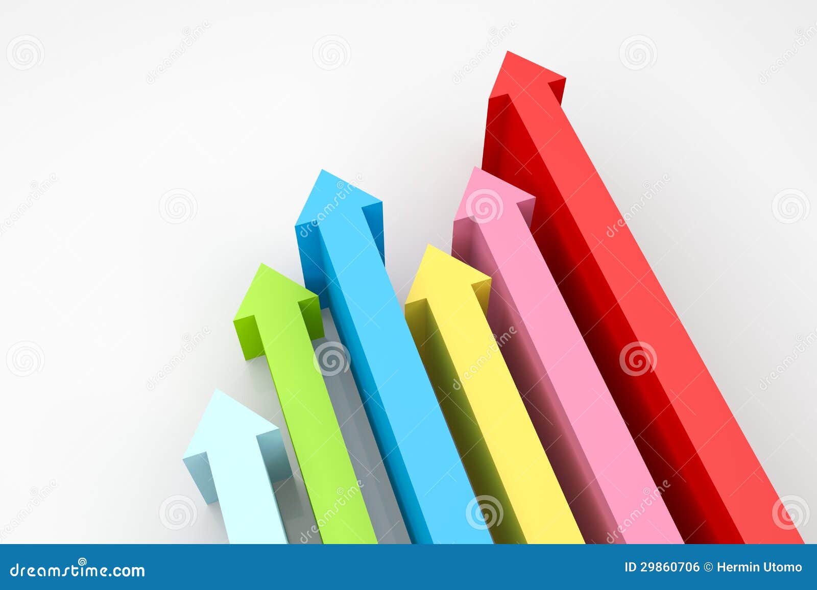 Flechas para arriba stock de ilustración. Ilustración de rinda - 29860706