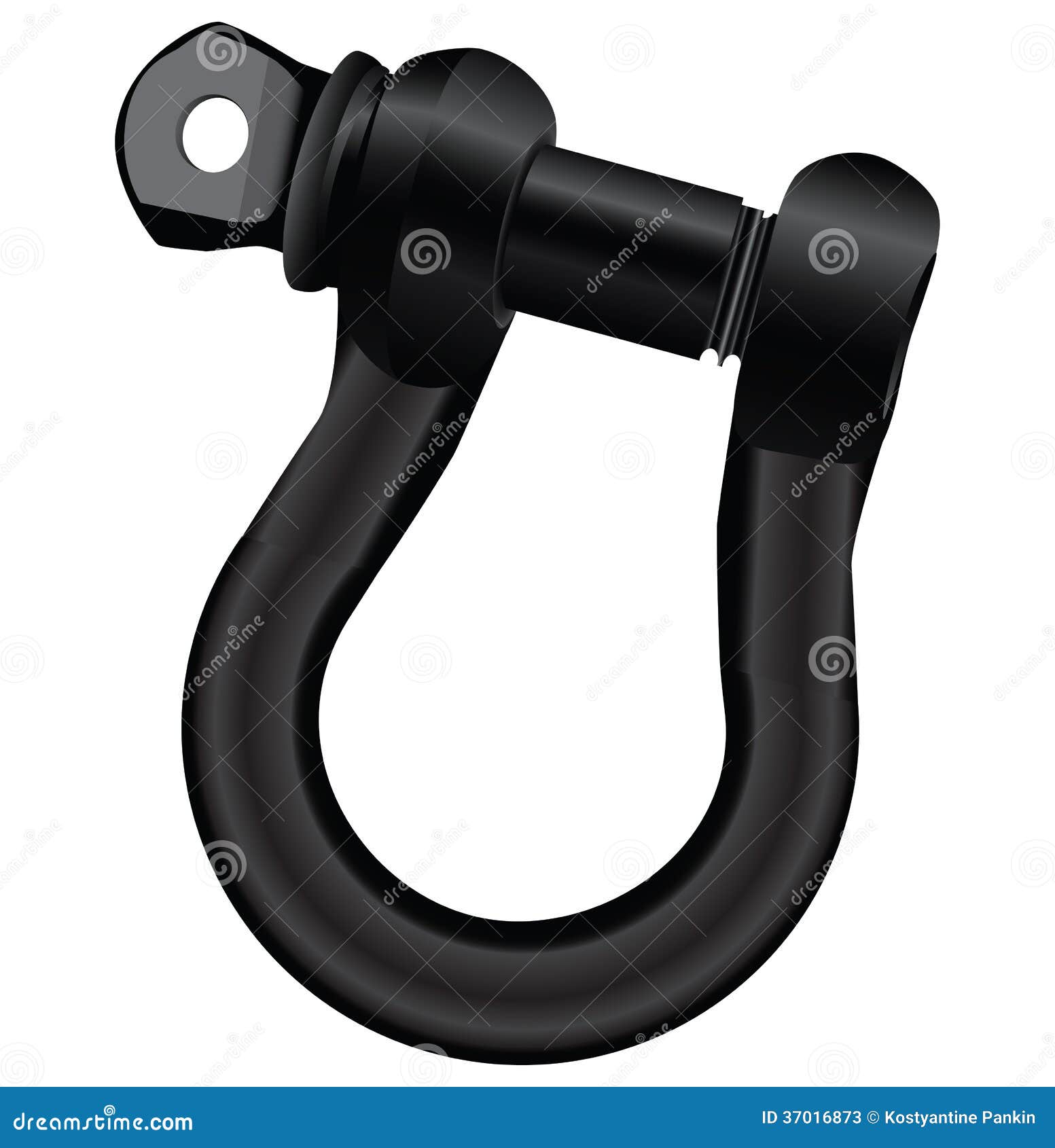 D-Ring stock vector. Illustration of lock, connection - 37016873