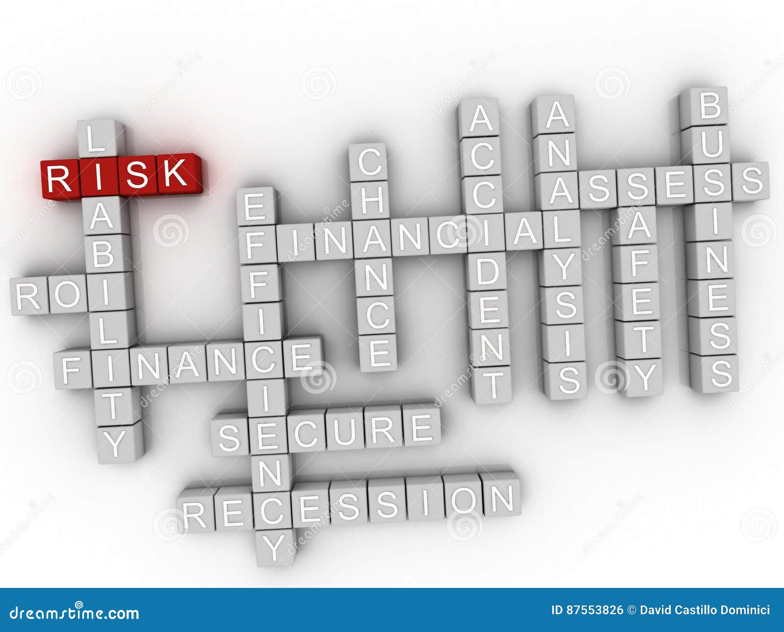 3d Risk Word Cloud Concept Stock Photography | CartoonDealer.com #87553826