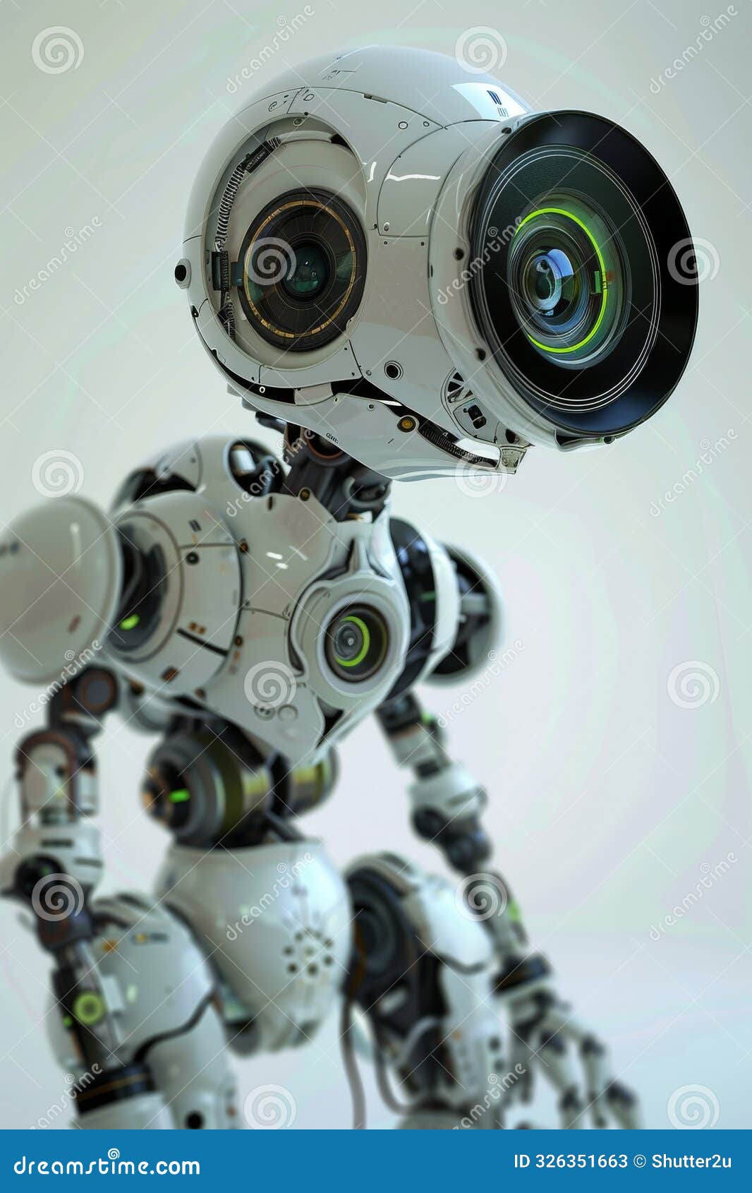 A 3D Robot As a Photographer with a Camera Lens for an Eye Capturing ...