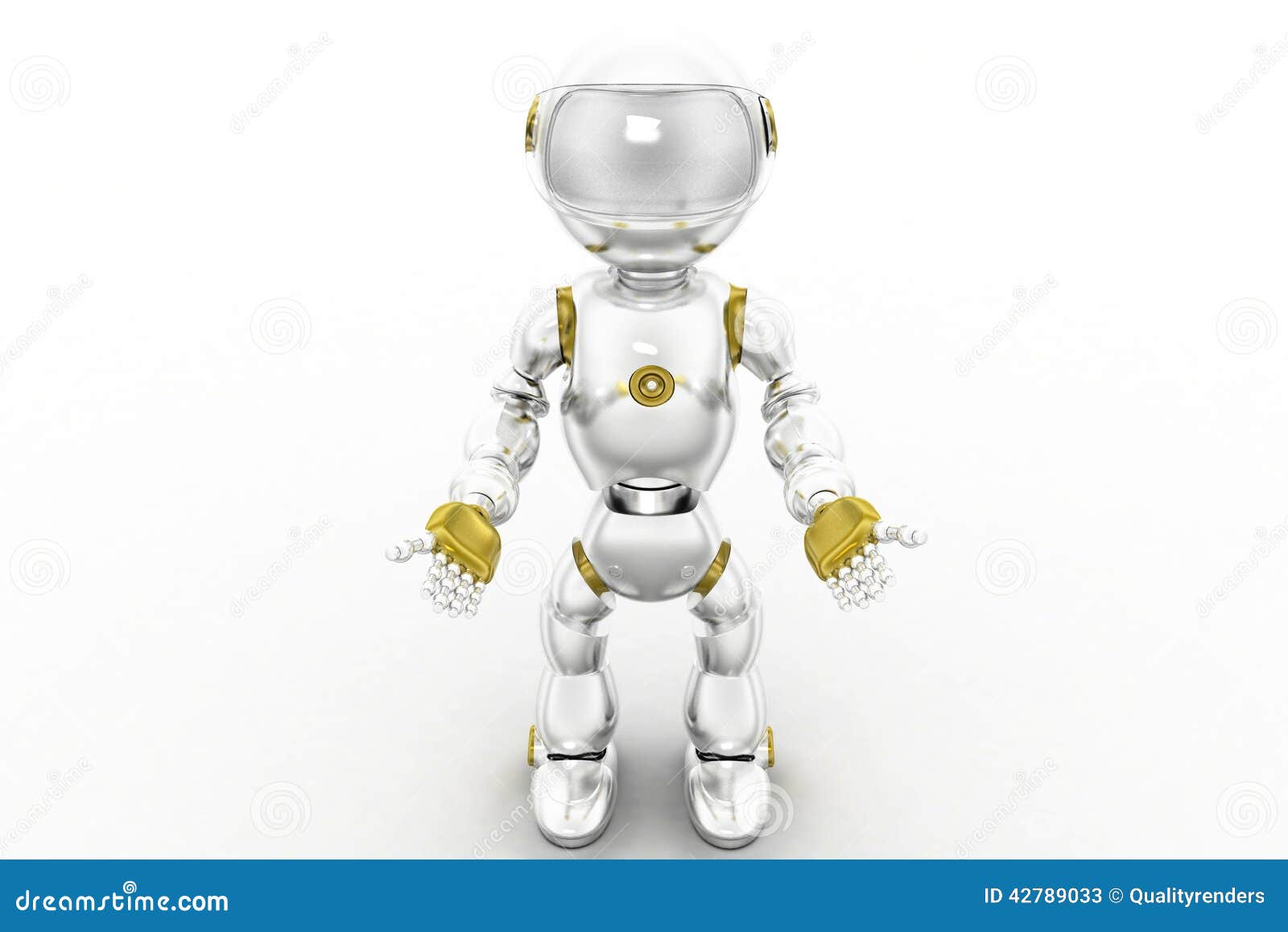 3d robot concept stock illustration. Illustration of machine - 42789033