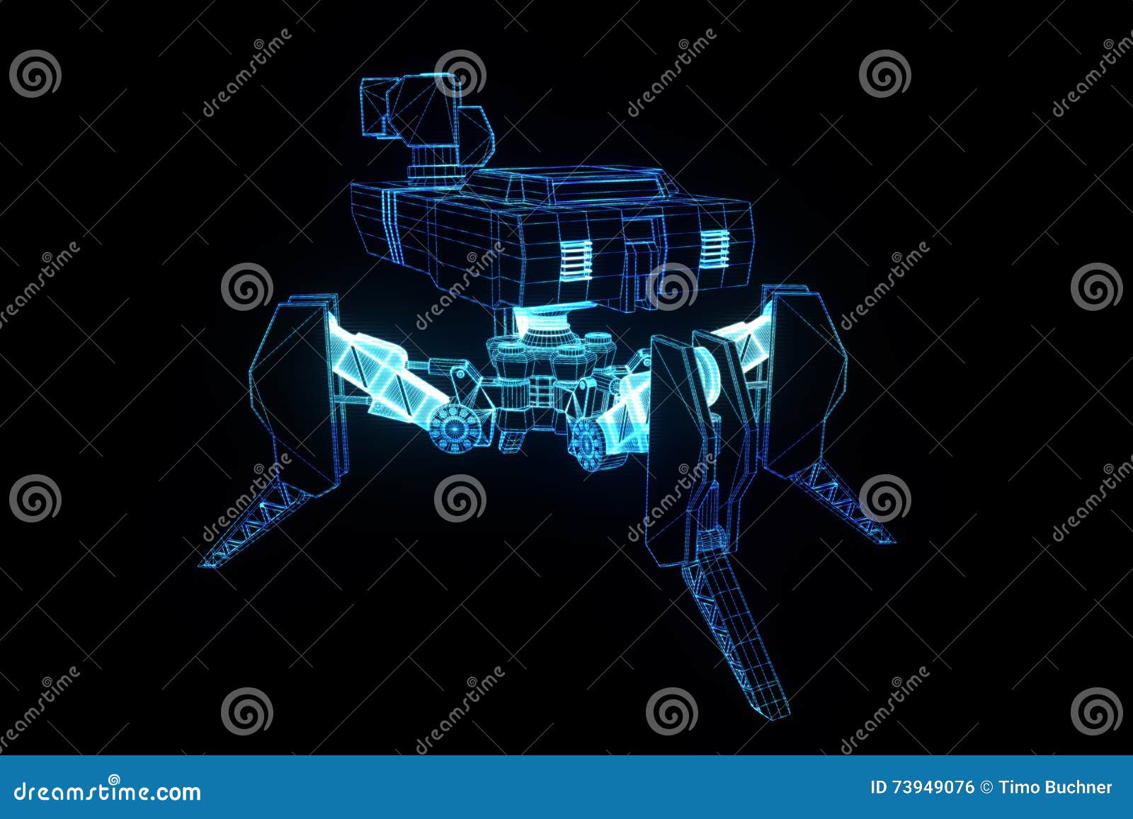 Robot Tank Cartoon Vector | CartoonDealer.com #142643743