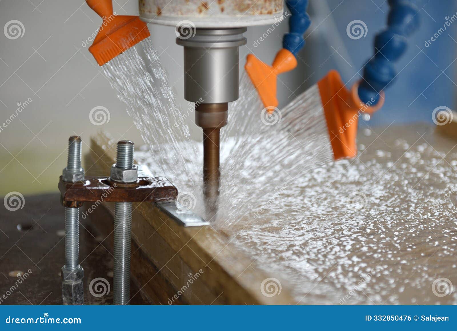 3D Robotic Relief Milling in Stone Stock Photo - Image of automated ...