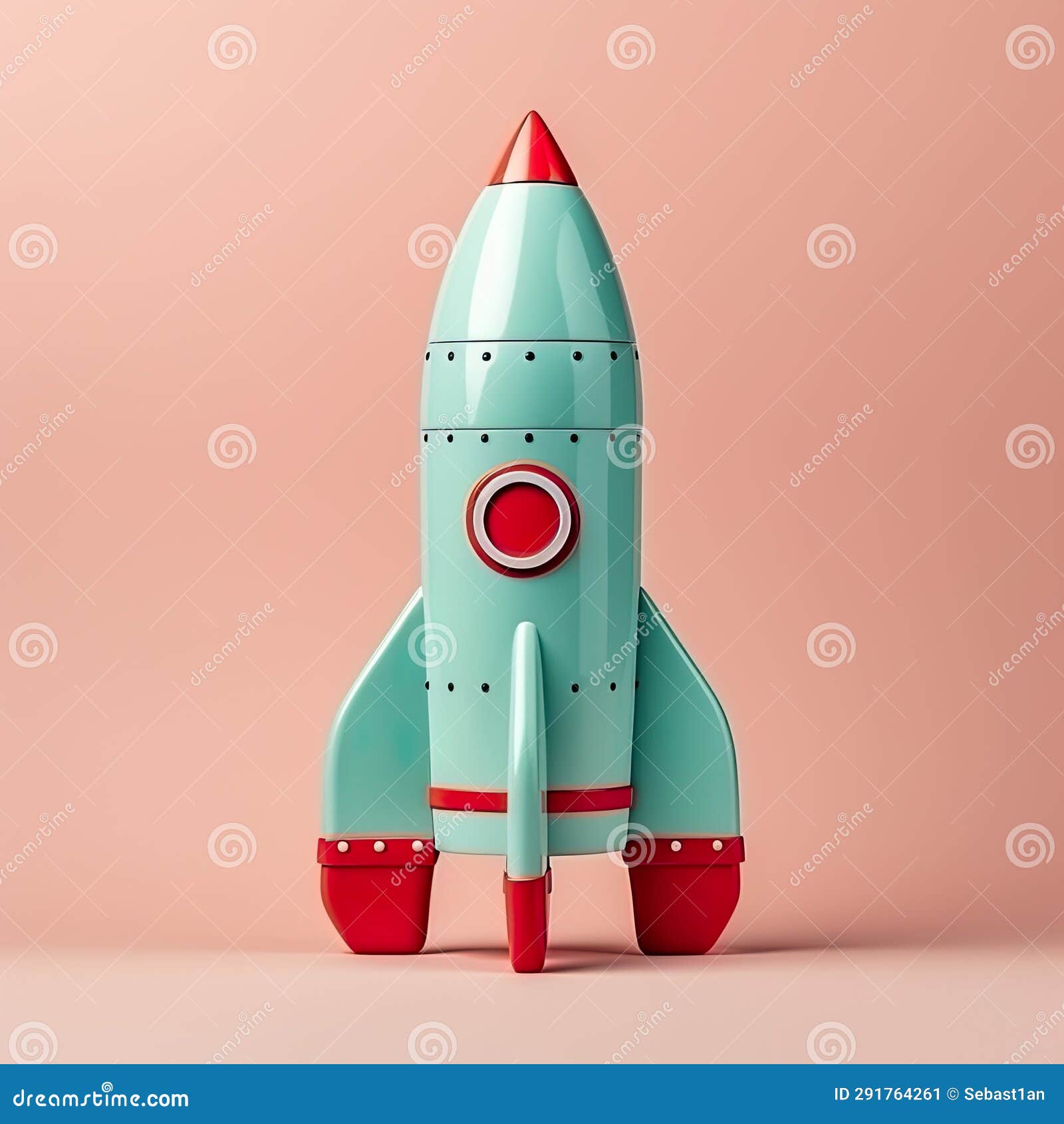 3D Rocket Model Set Against a Backdrop, Symbolizing the Limitless ...