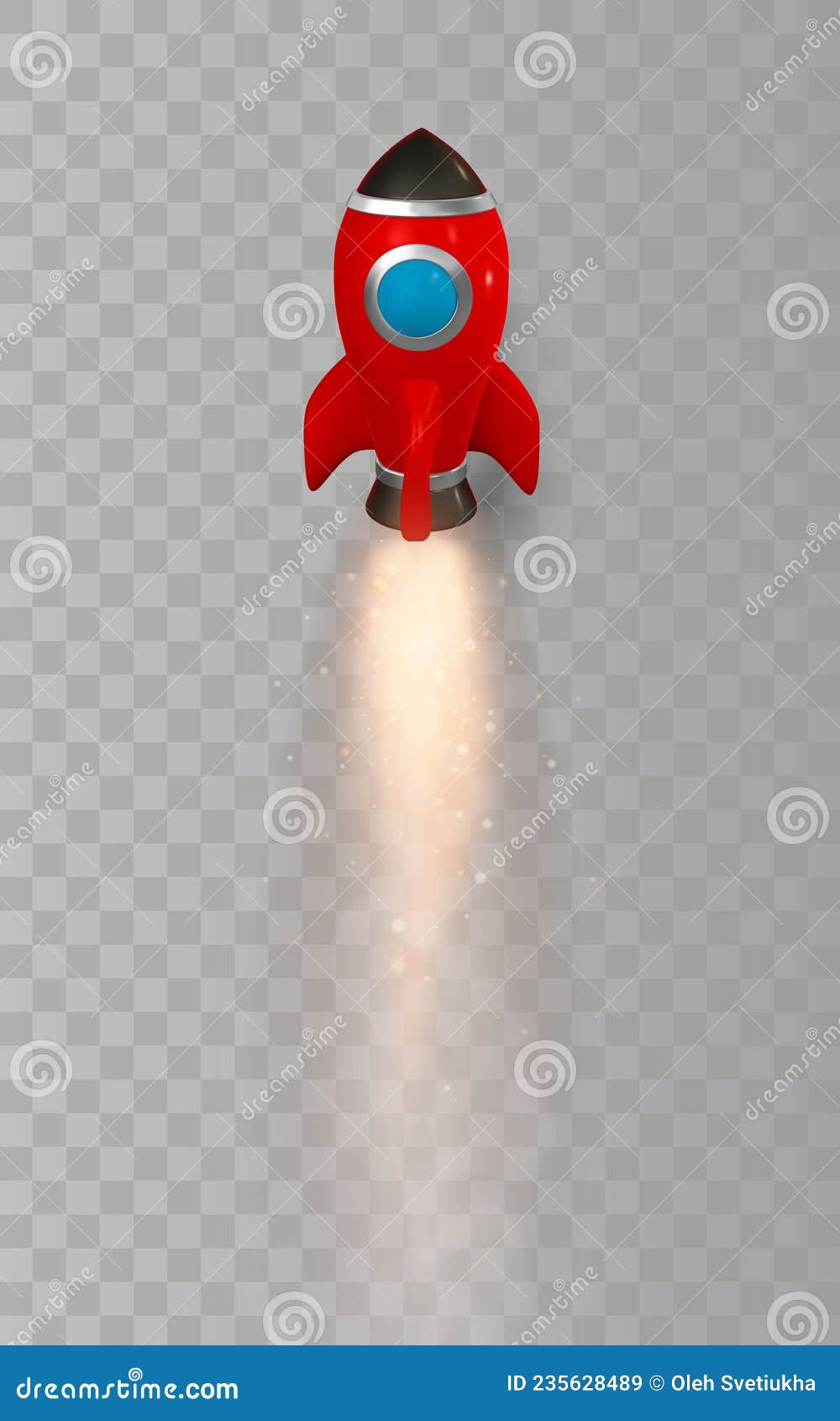 3d Rocket Spaceship Render and Draw by Mesh. Realistic Modern Digital ...