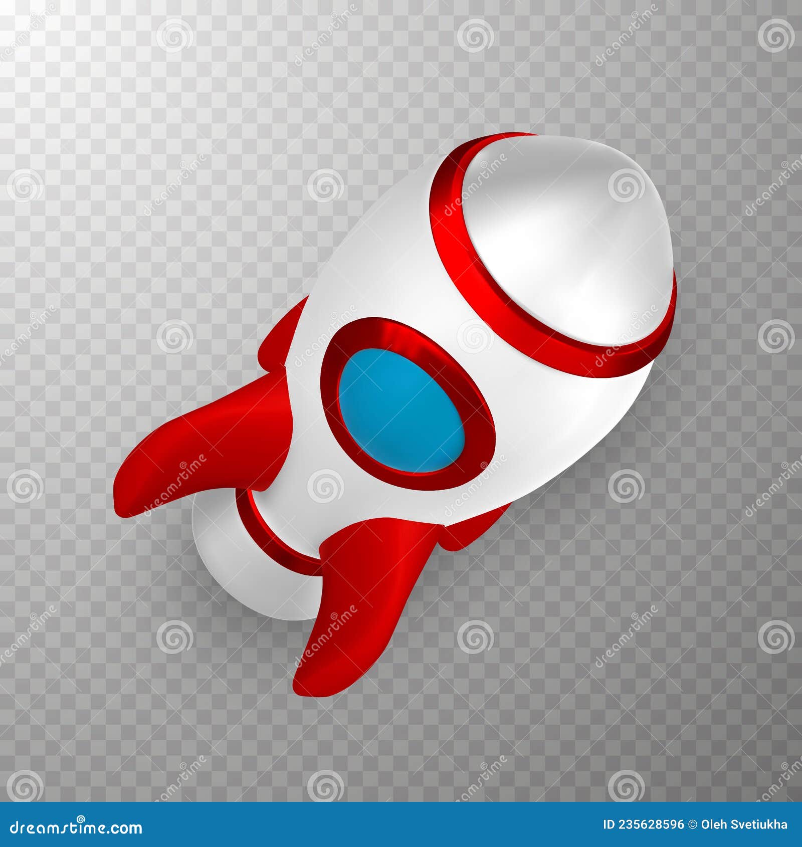 3d Rocket Spaceship Render and Draw by Mesh. Realistic Modern Digital ...