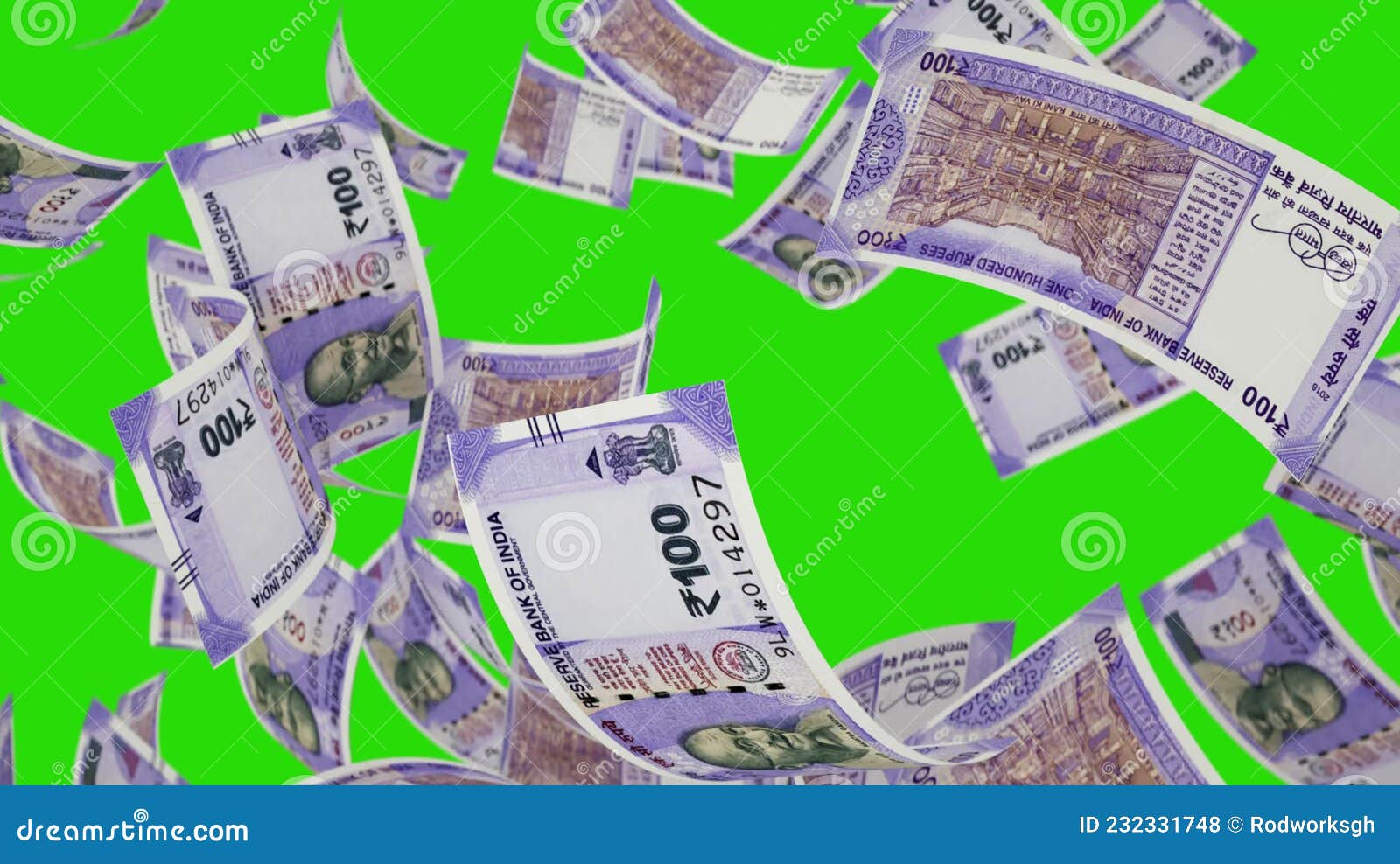 3D Indian Rupee Notes Animation Stock Footage - Video of replace ...