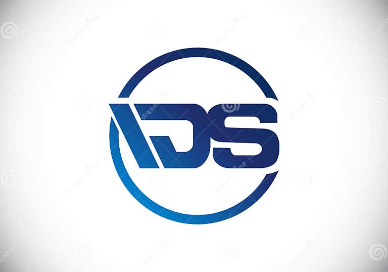 D S Initial Letter Logo Design, Creative Modern Letters Vector Icon ...