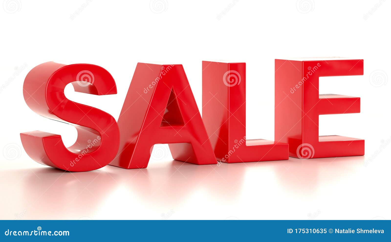 3d sale sign stock illustration. Illustration of marketing - 175310635