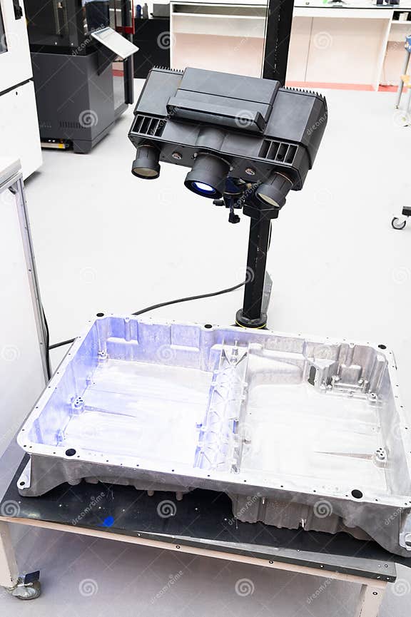 3D Scanner for Reverse Engineering Stock Image - Image of engineering ...