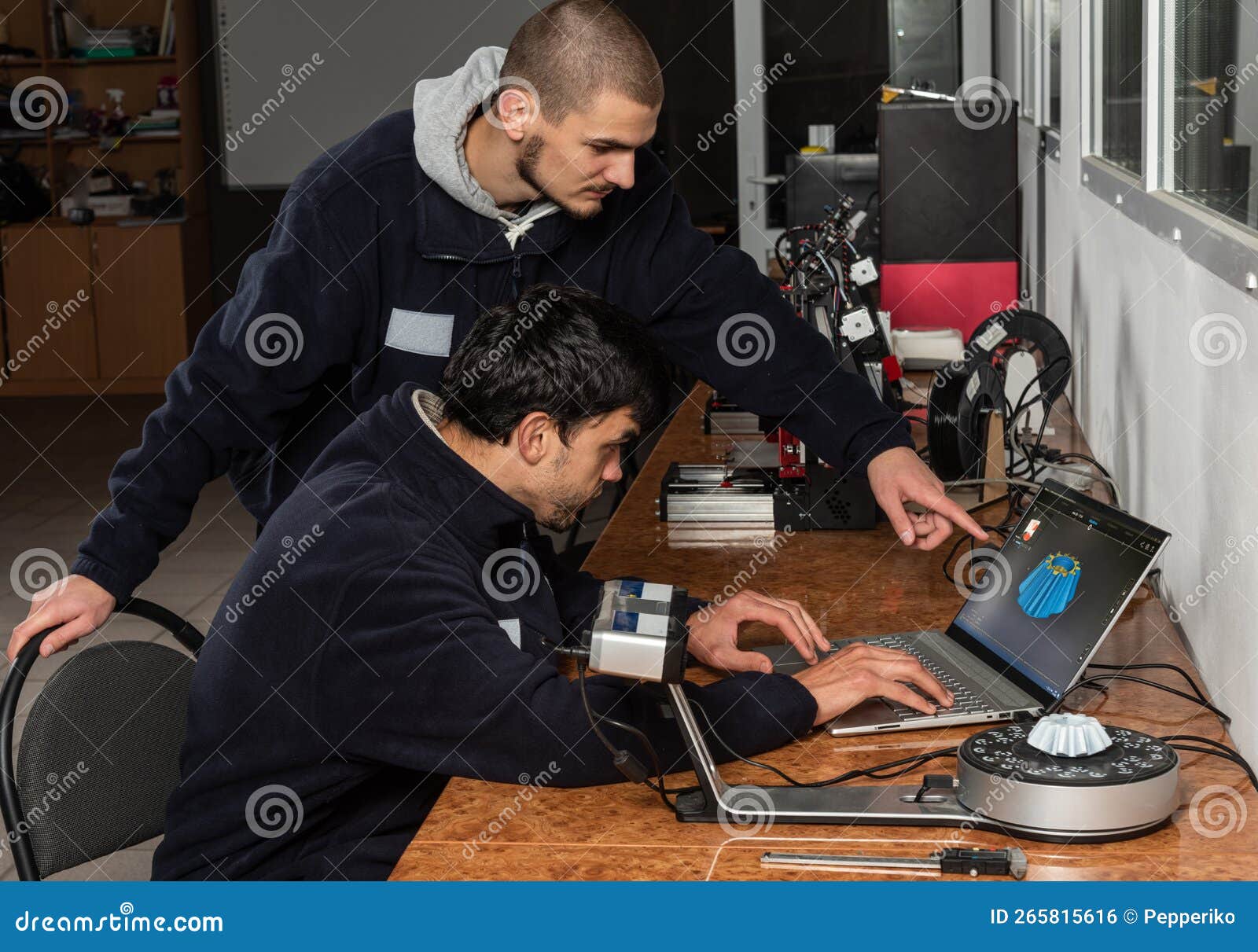 3D Scanning and Printing Training Class Stock Photo - Image of lesson ...