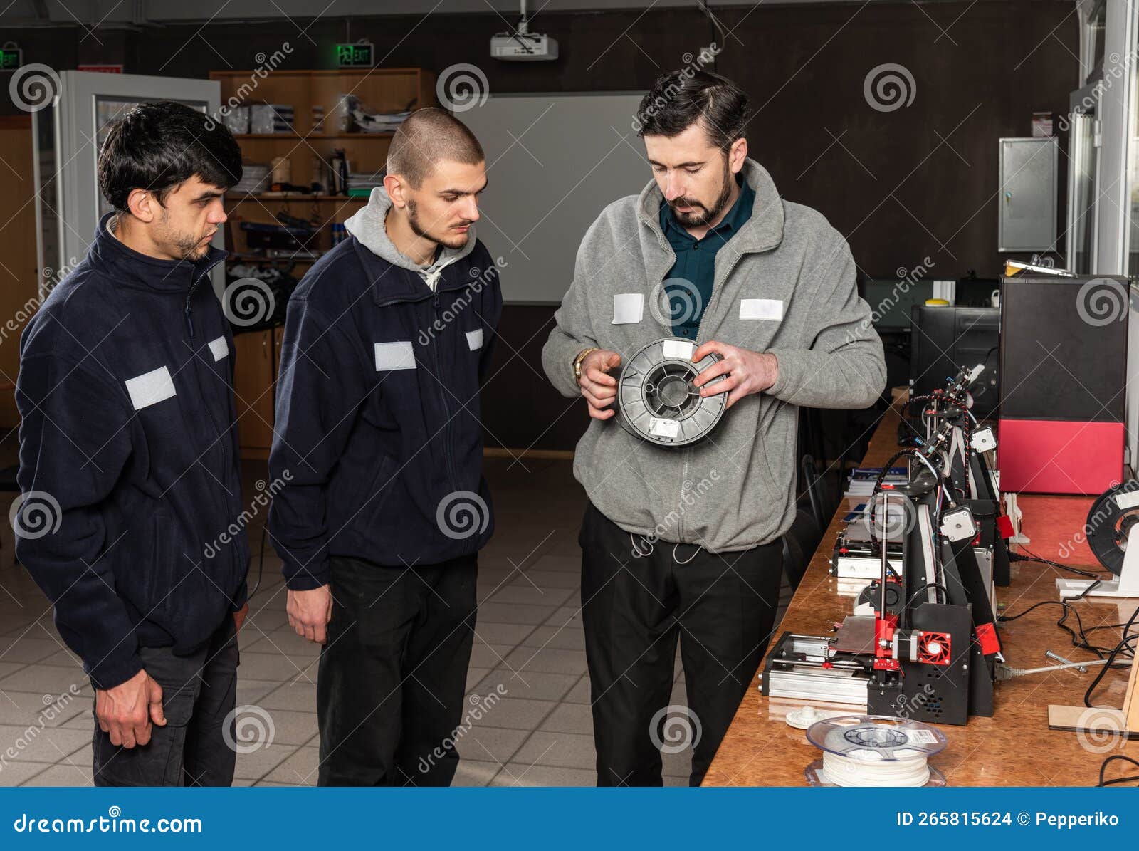 3D Scanning and Printing Training Class Stock Photo - Image of ...