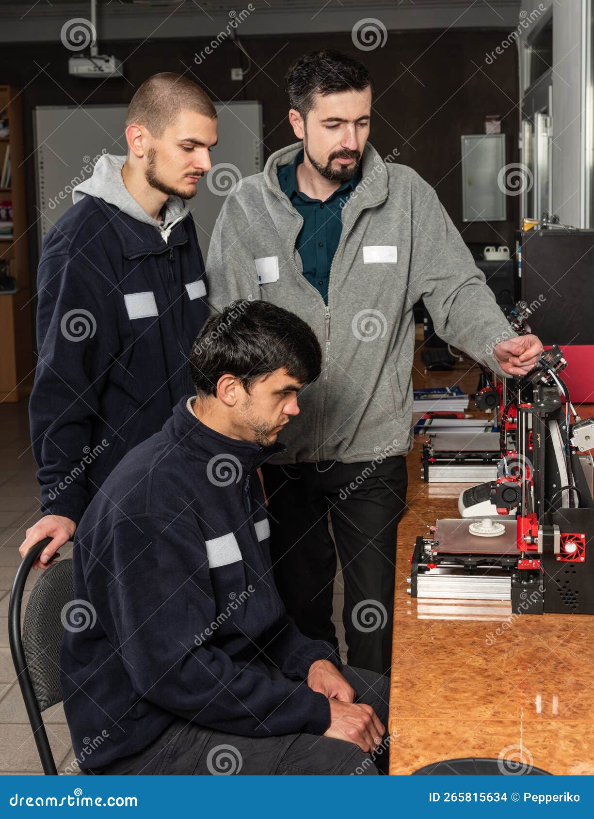 3D Scanning and Printing Training Class Stock Photo - Image of ...