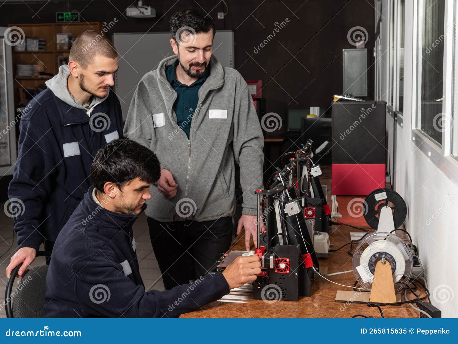 3D Scanning and Printing Training Class Stock Image - Image of ...