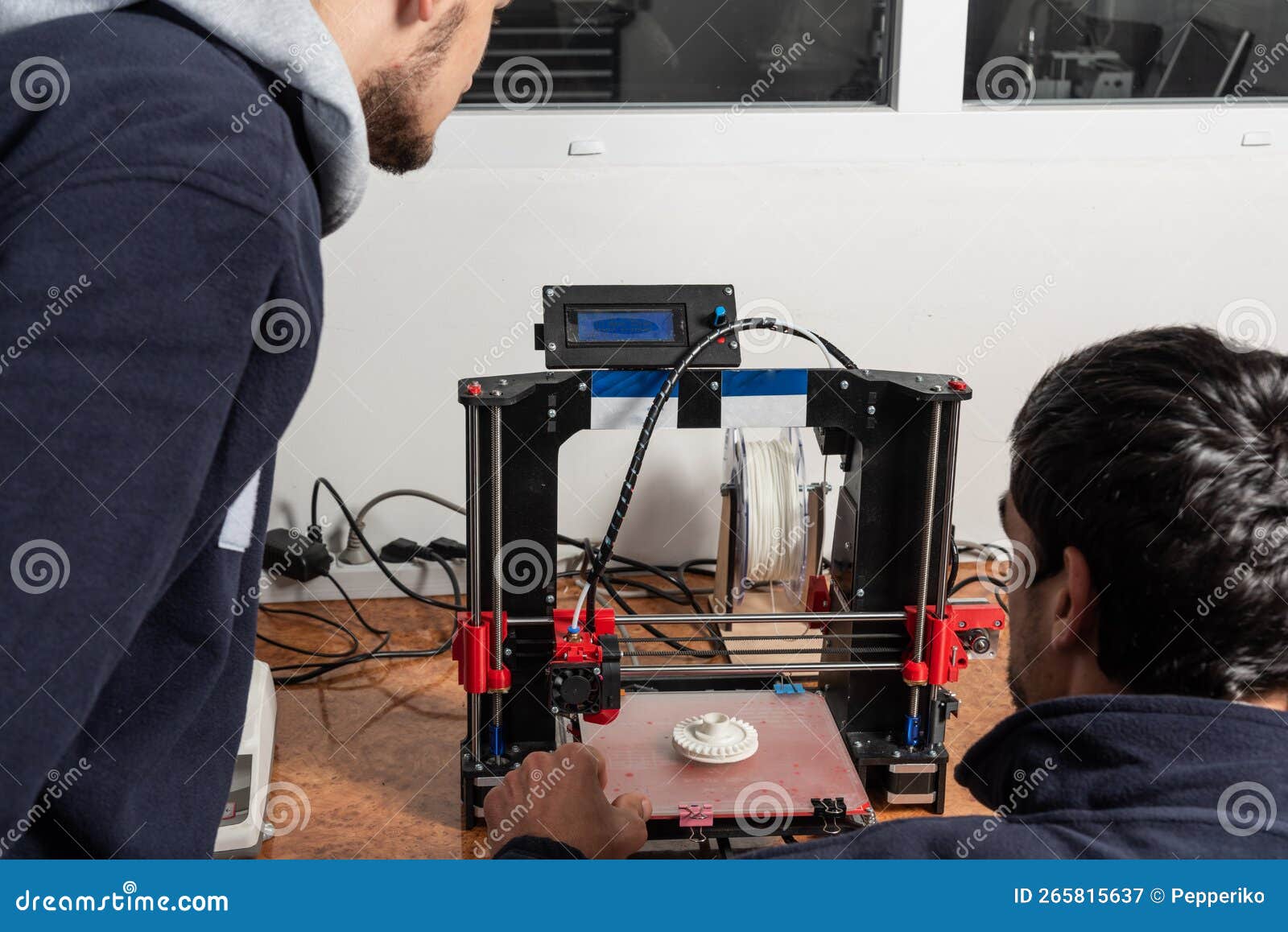 3D Scanning and Printing Training Class Stock Image - Image of ...