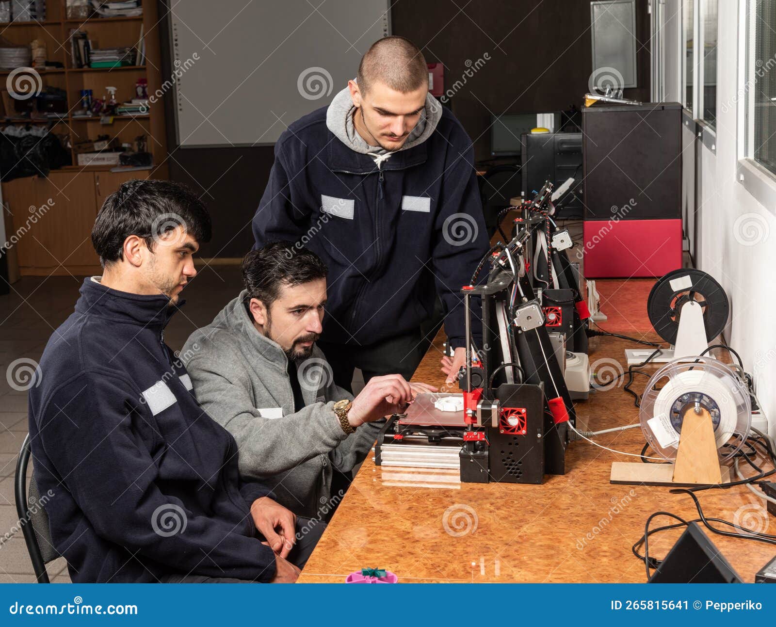 3D Scanning and Printing Training Class Stock Image - Image of ...