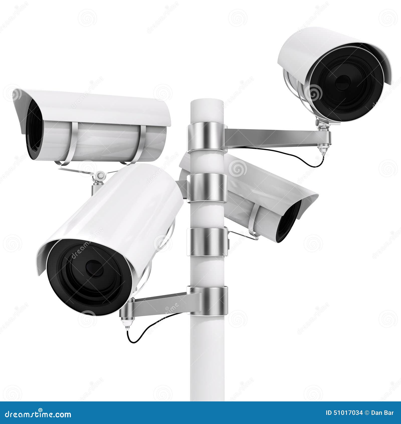 3d security camera stock illustration. Illustration of life - 51017034