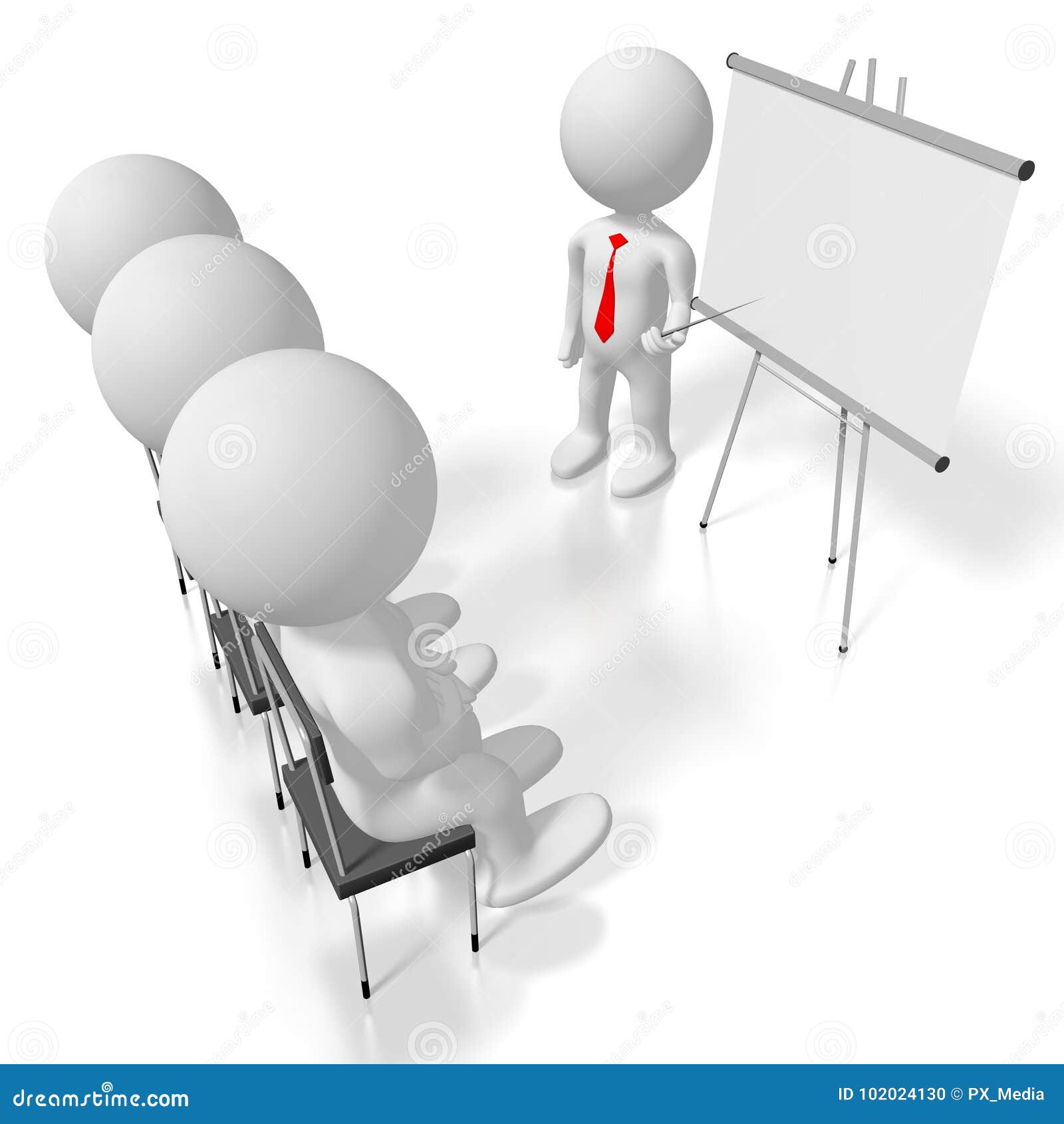 3D Seminar/ Training/ Case Study/ Conference Concept Stock Illustration ...