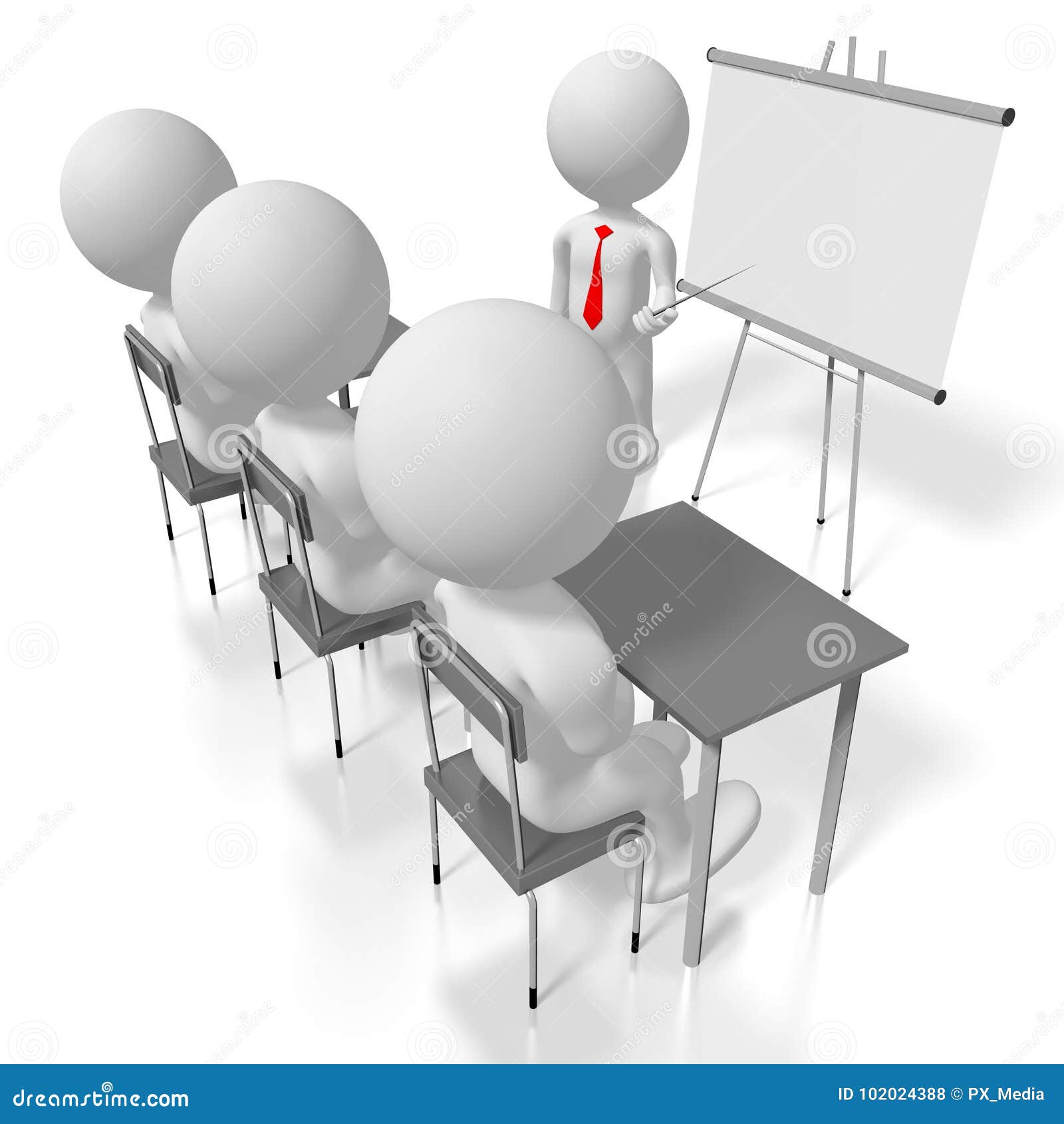 3D Seminar/ Training/ Case Study/ Conference Concept Stock Illustration ...