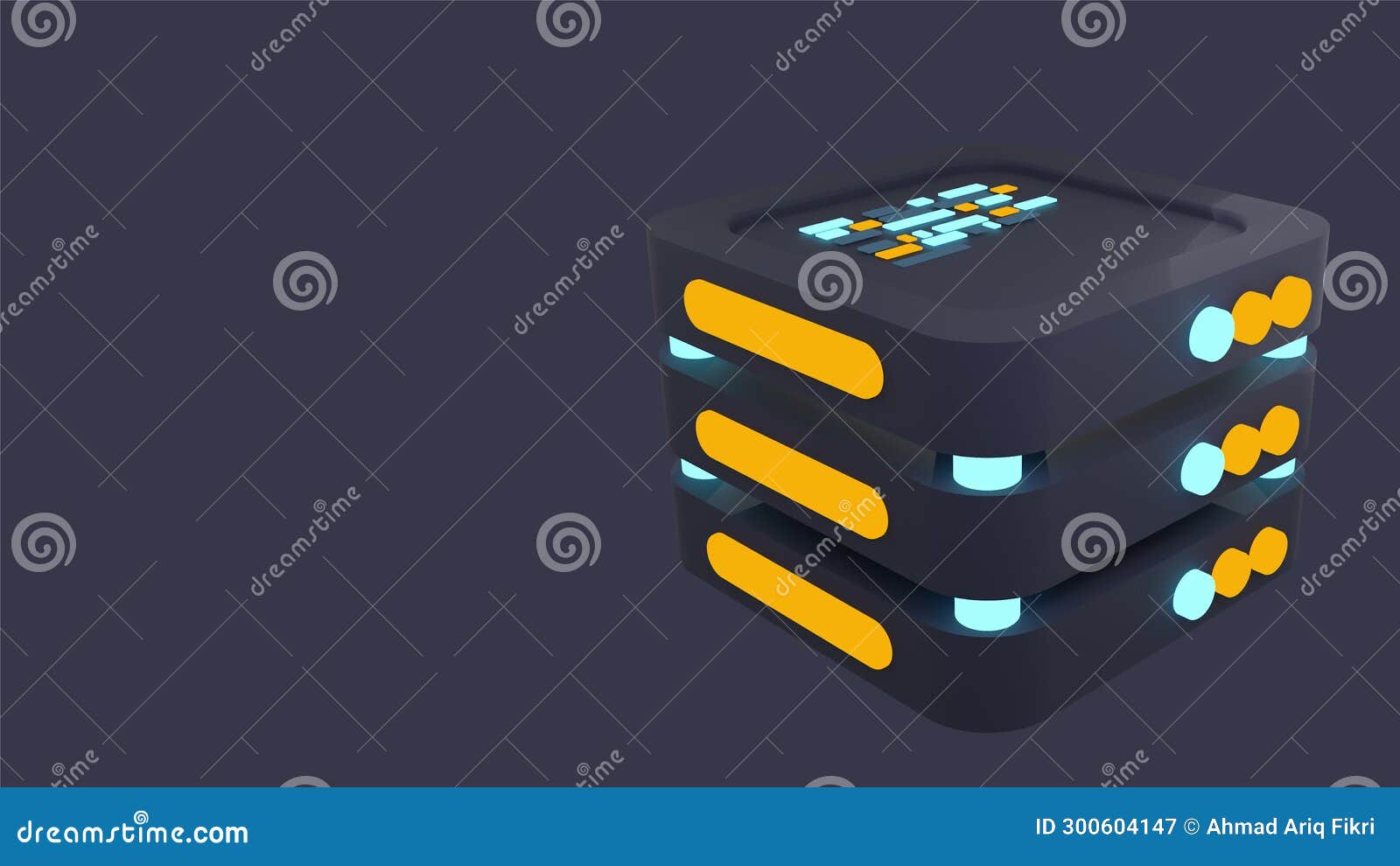 3D Server Animation. Computer Server 3d Render Stock Video - Video of ...