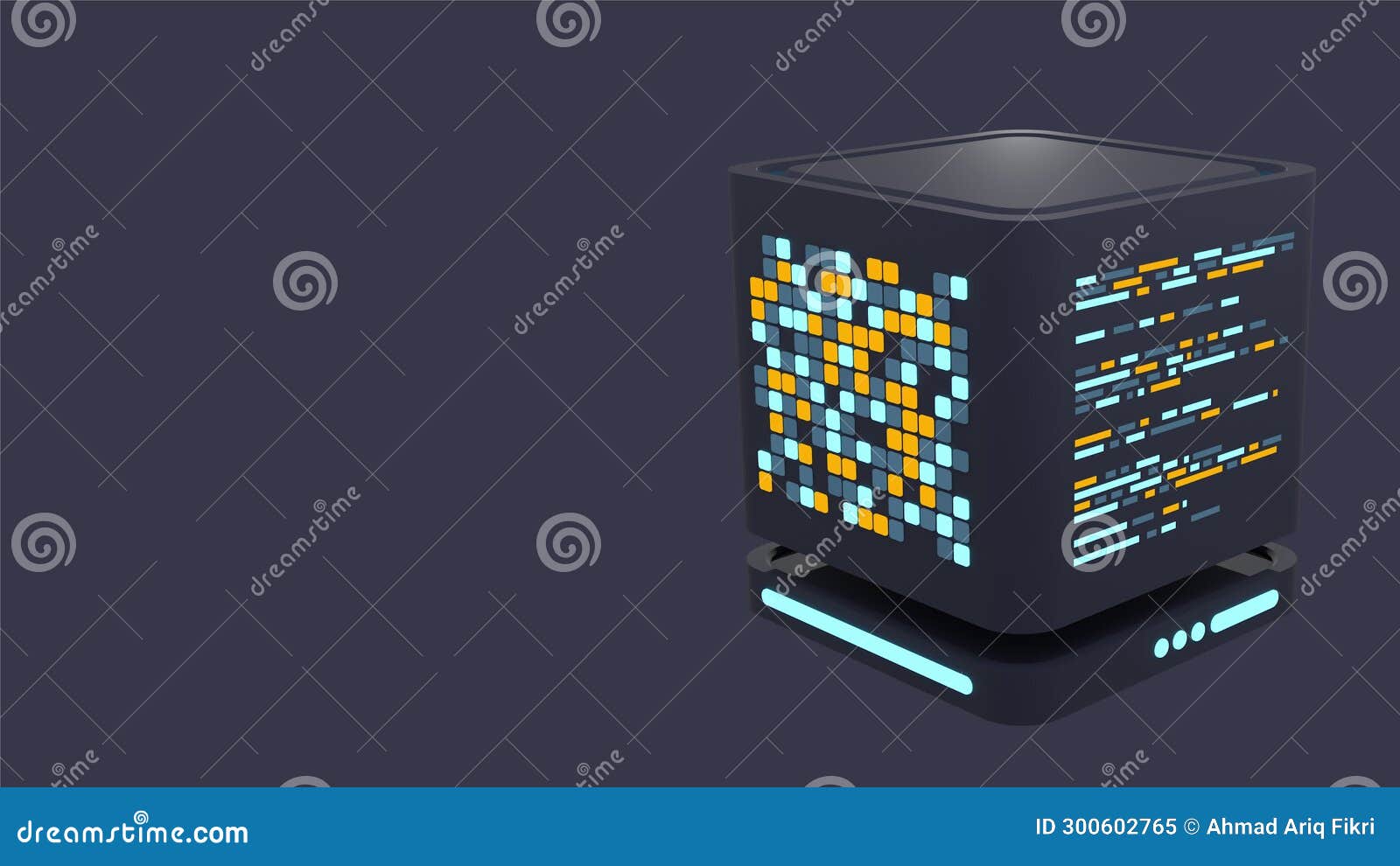 3d Server Animation Computer Server 3d Render Stock Video Video Of