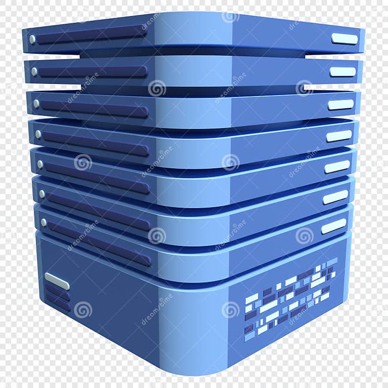 3D Server Icon. Computer Server 3d Render Icon. Cloud Computing Stock Photo - Illustration of ...
