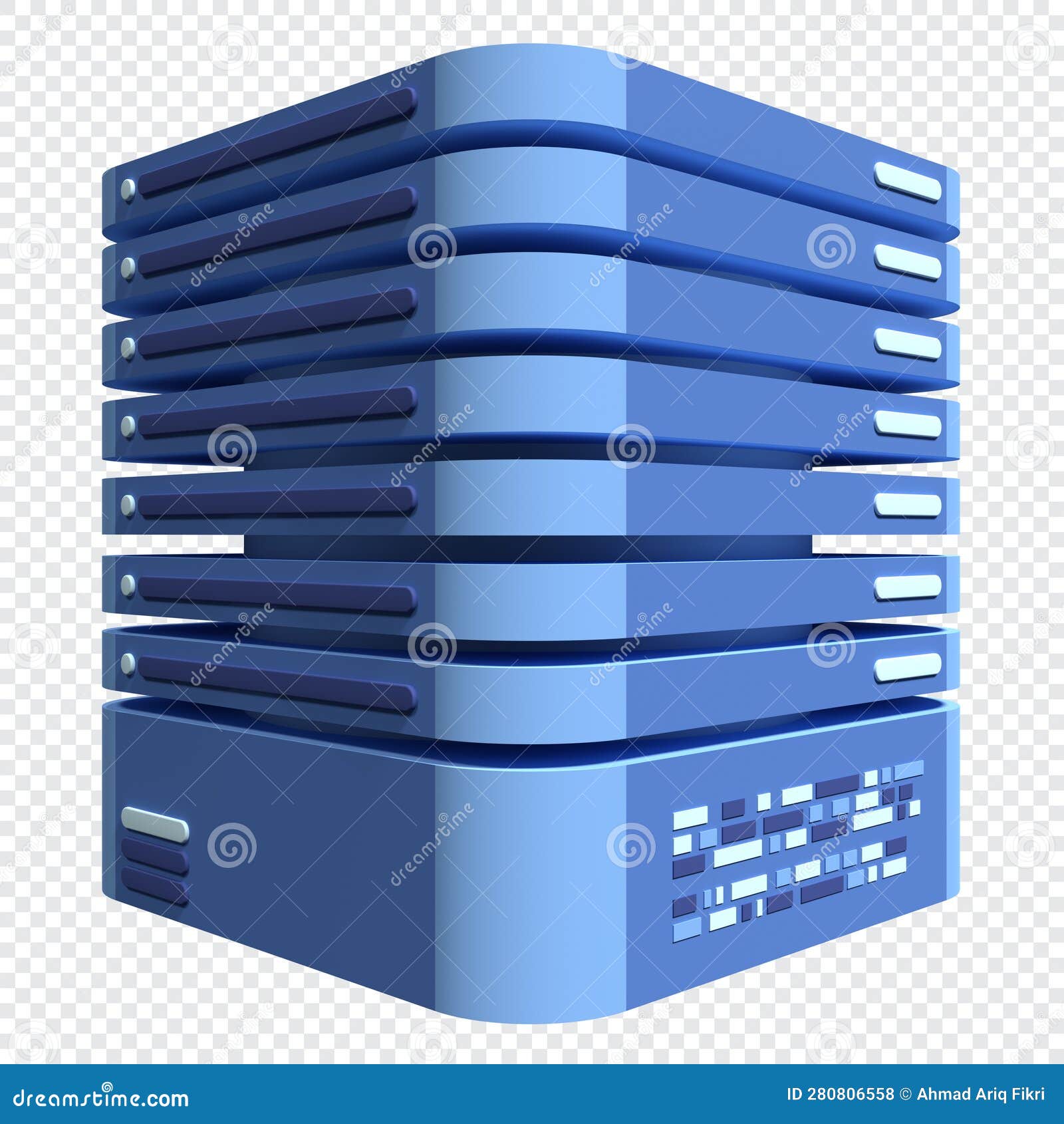 3D Server Icon. Computer Server 3d Render Icon. Cloud Computing Stock ...