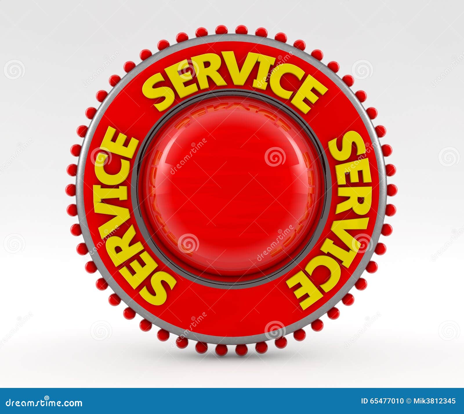 3d service sign stock illustration. Illustration of rating - 65477010